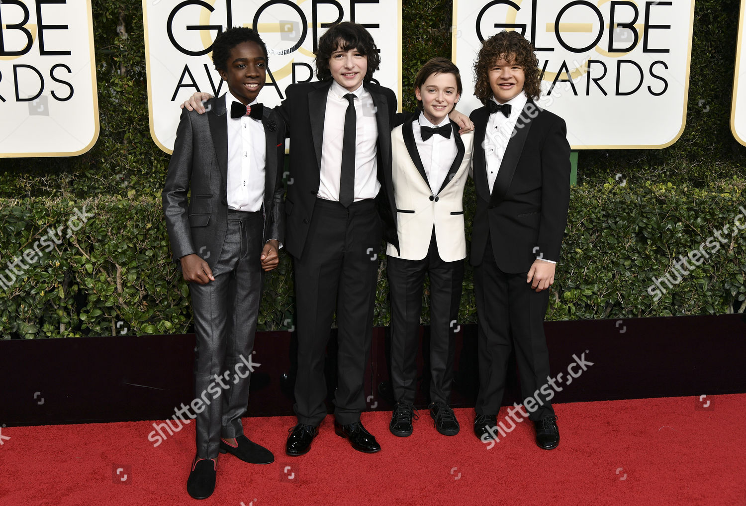 Caleb Mclaughlin Finn Wolfhard Noah Schnapp Editorial Stock Photo - Stock Image | Shutterstock