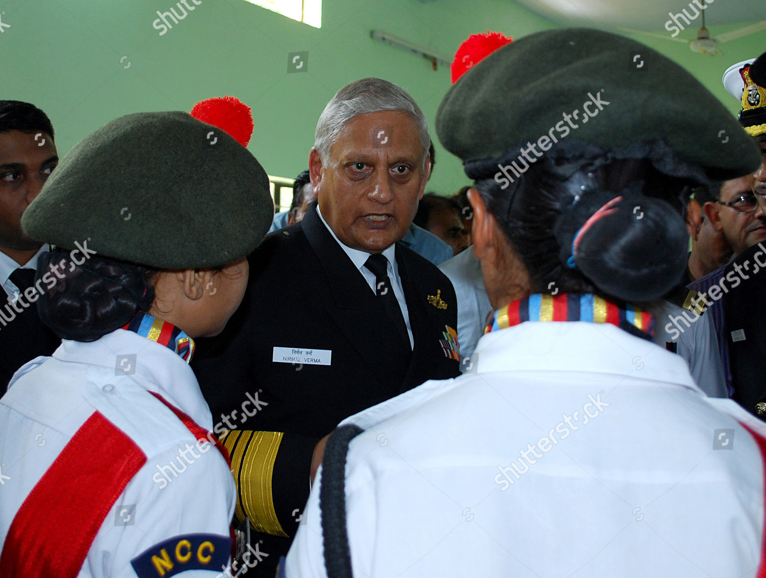 Indian Navy Chief Admiral Nirmal Verma Editorial Stock Photo - Stock ...