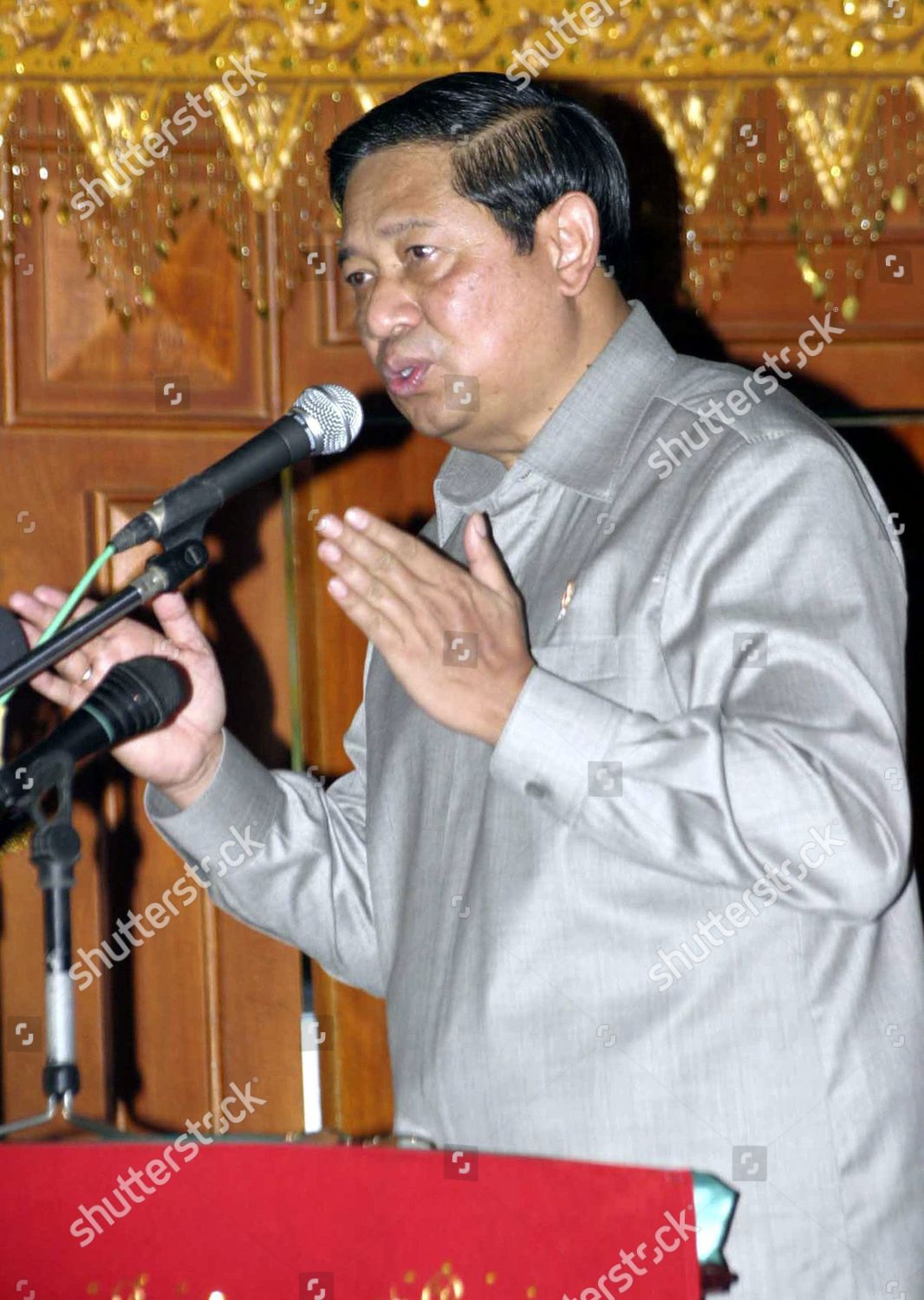 President Indonesia Soesilo Bambang Yudhoyono Sby Editorial Stock Photo ...