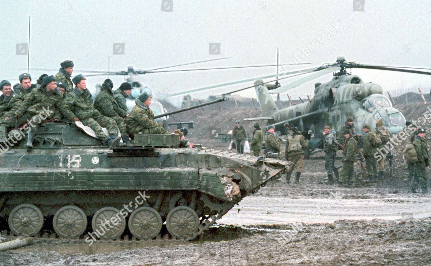 Grozny Chechnya Russian Federation Russian Soldiers Editorial Stock ...