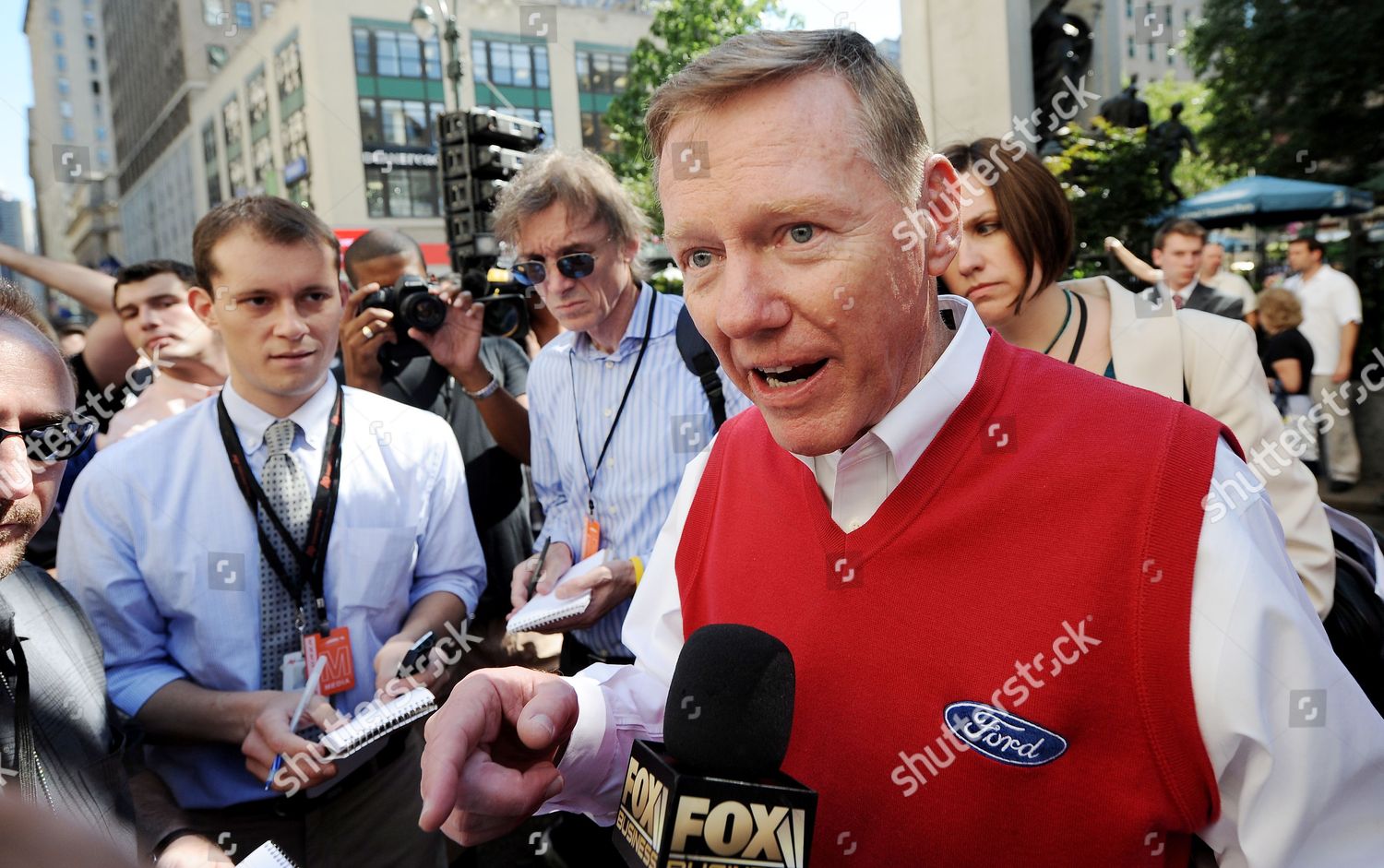 Ford Motor Company President Ceo Alan Editorial Stock Photo - Stock ...