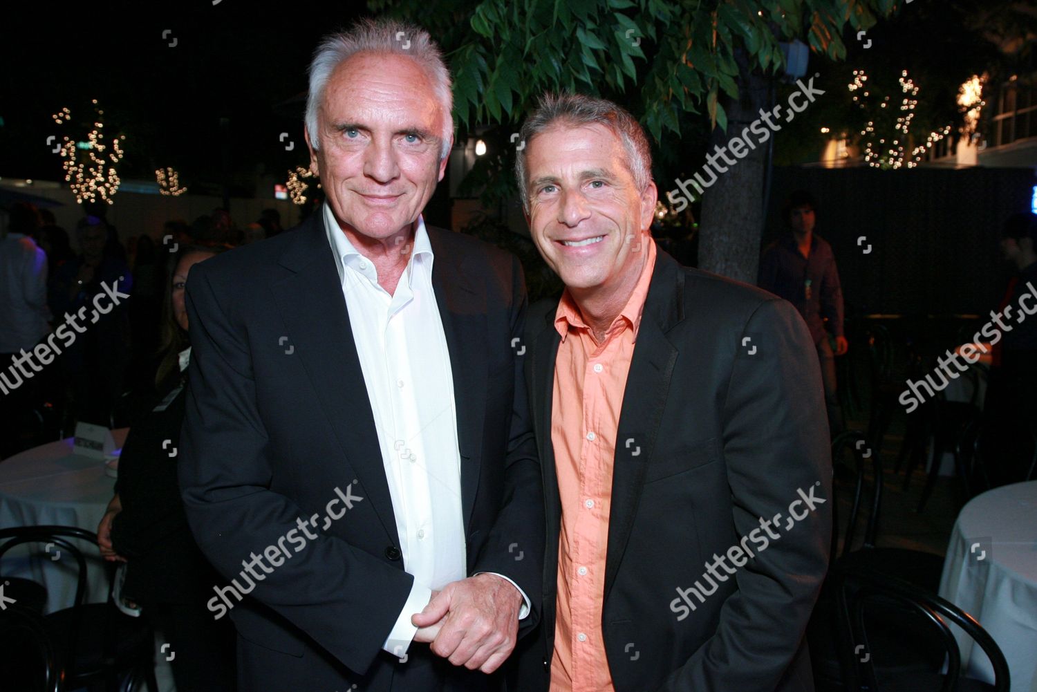Terence Stamp Producer Marc Platt Editorial Stock Photo - Stock Image ...