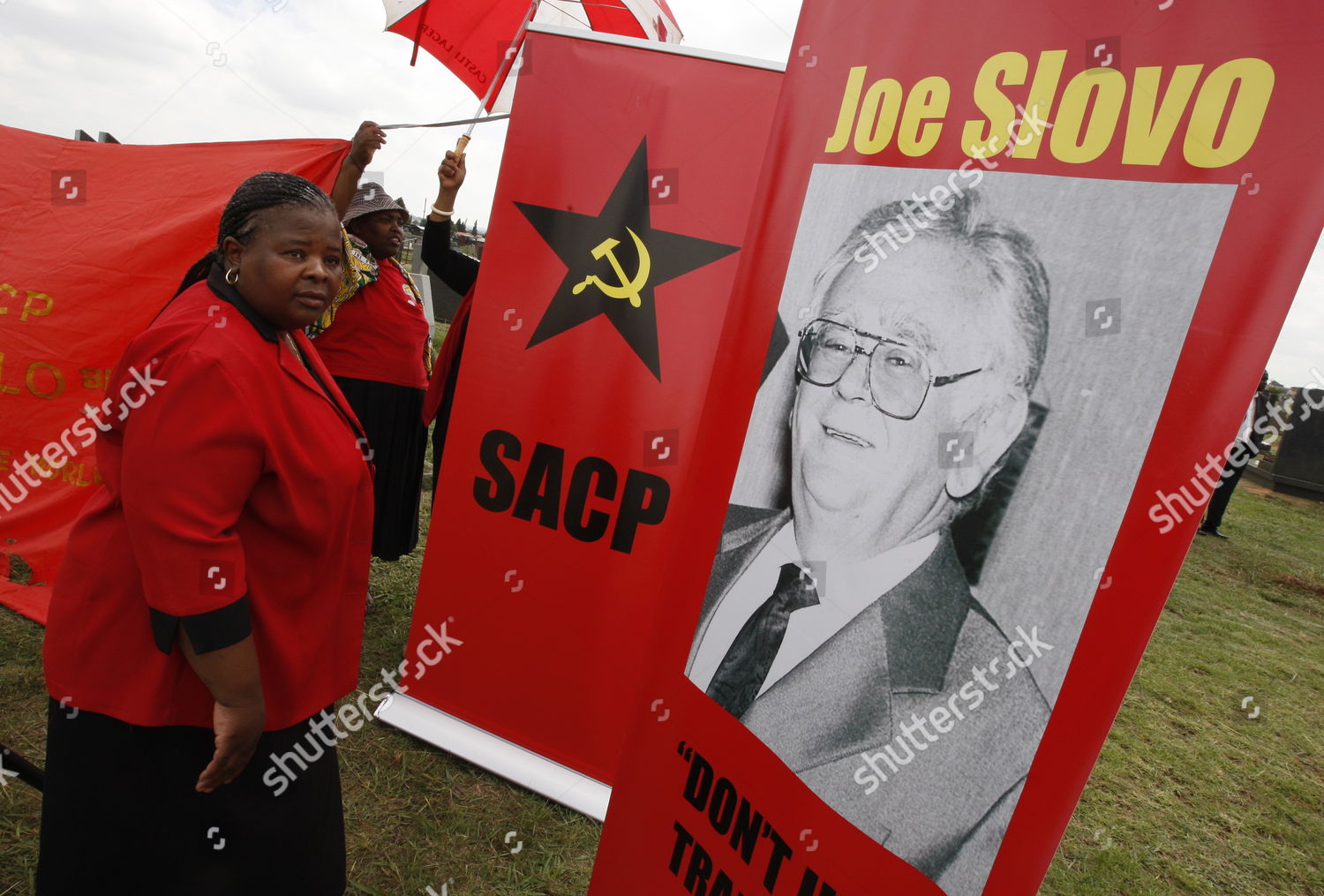 South African Communist Party Sacp Members Editorial Stock Photo ...