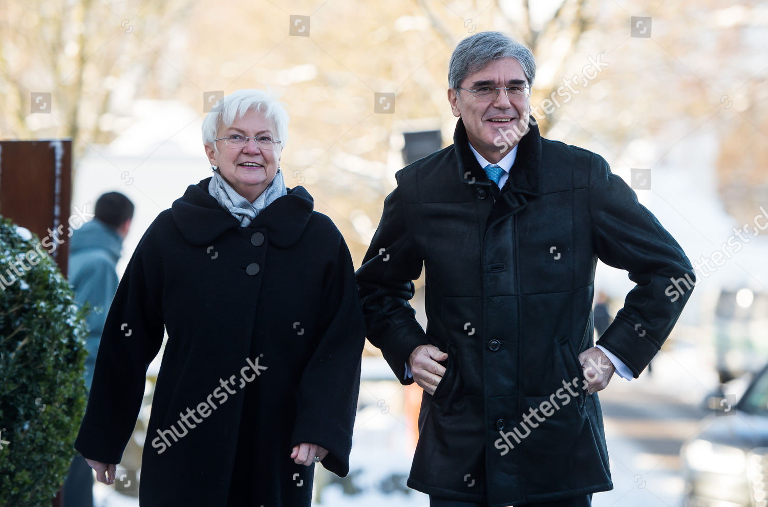 Gerda Hasselfeldt Joe Kaeser Editorial Stock Photo - Stock Image ...