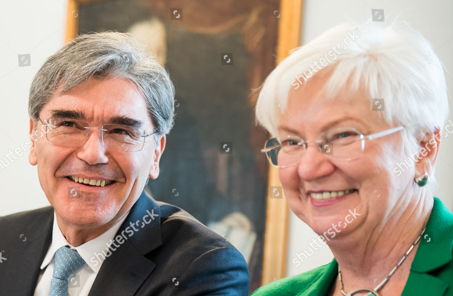 Joe Kaeser Gerda Hasselfeldt Editorial Stock Photo - Stock Image ...