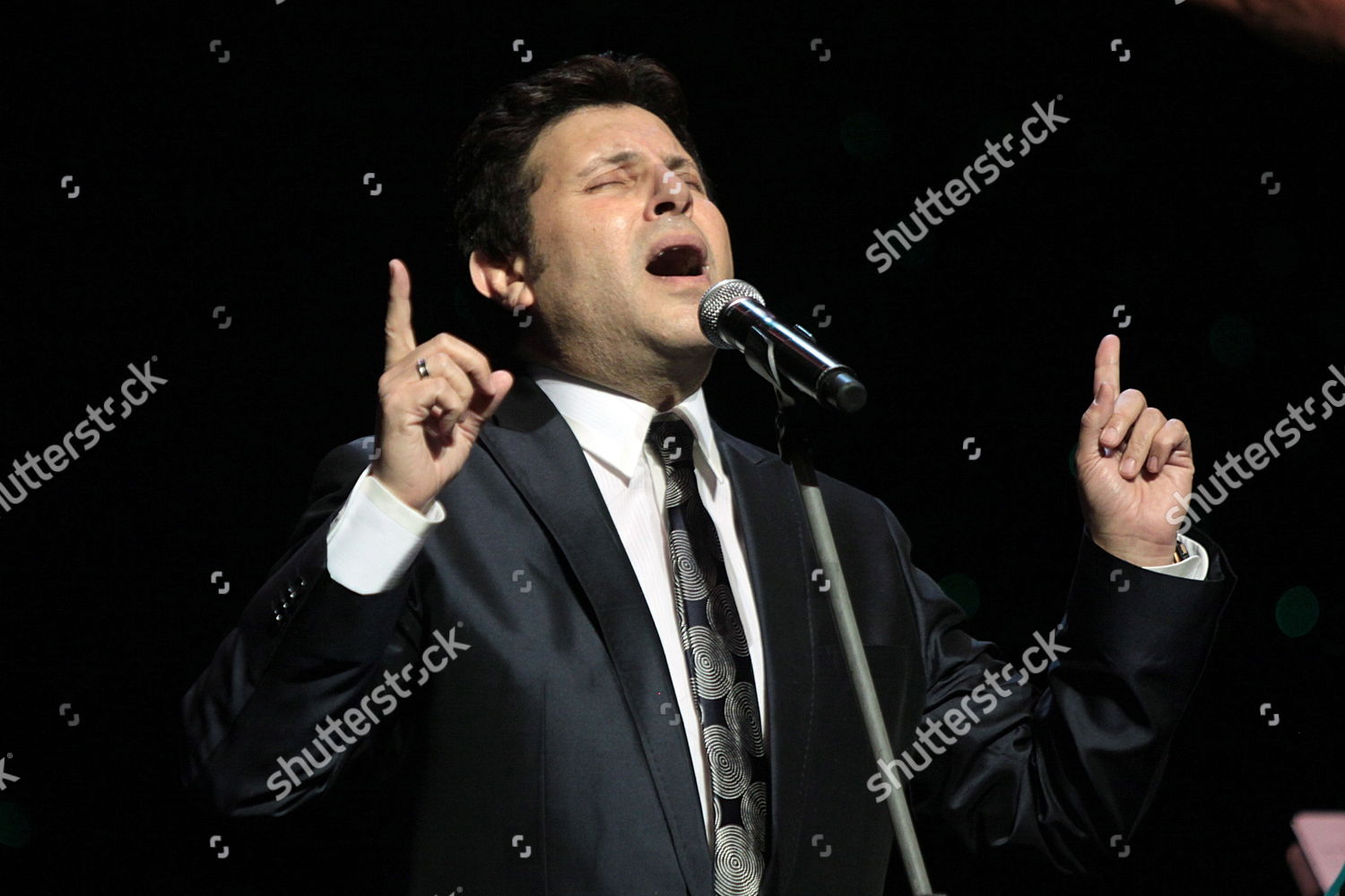 Egyptian Singer Hani Shaker Performs During Editorial Stock Photo ...