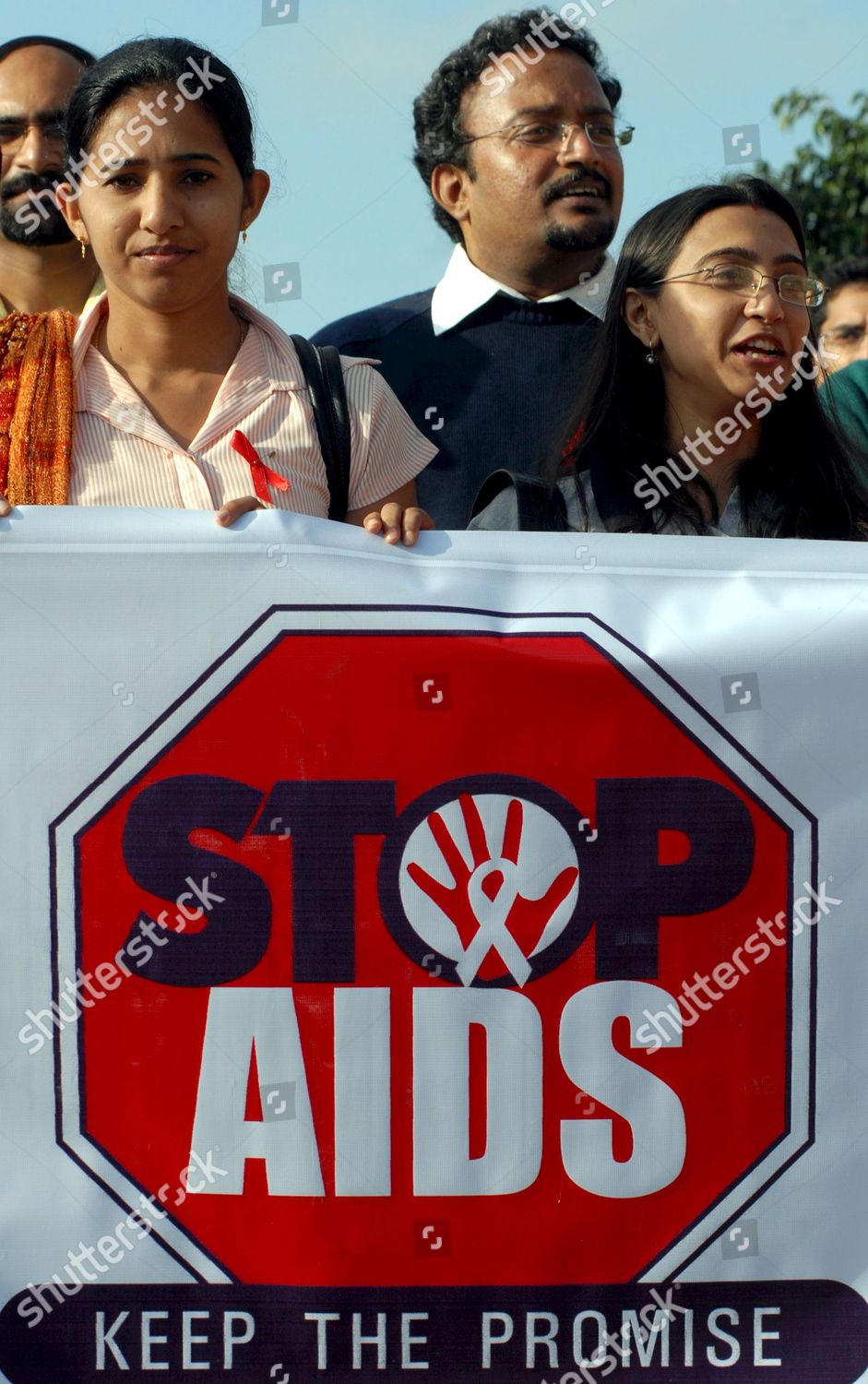 Indian Activists Ngos Carry Posters They Editorial Stock Photo - Stock ...