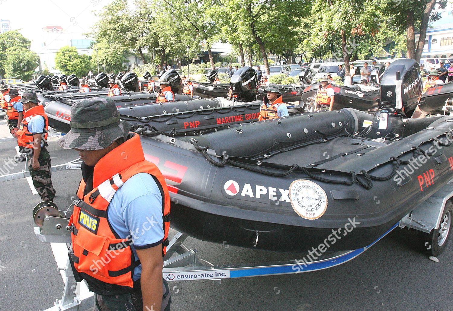 Members Philippine National Police Pnp Maritime Editorial Stock Photo ...