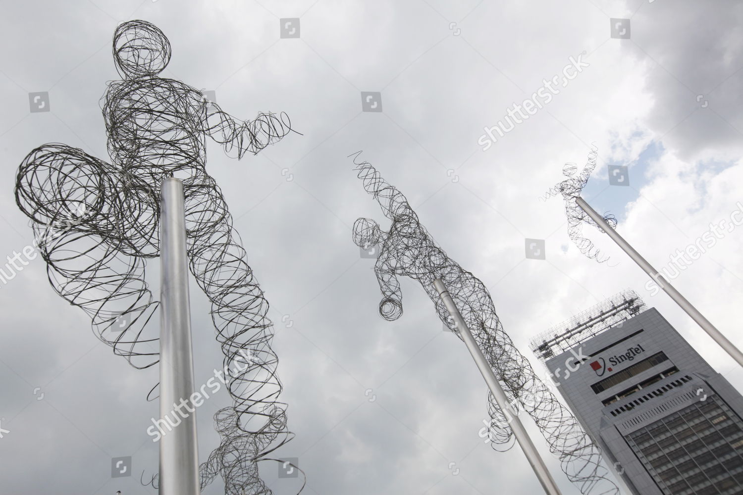 Sculptures Stainless Steel Steel Rods By Editorial Stock Photo - Stock ...