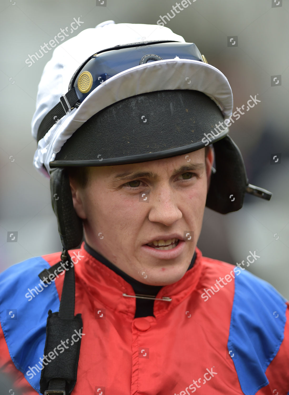 Nick Slatter Jockey Sandown Park Racecourse Editorial Stock Photo ...