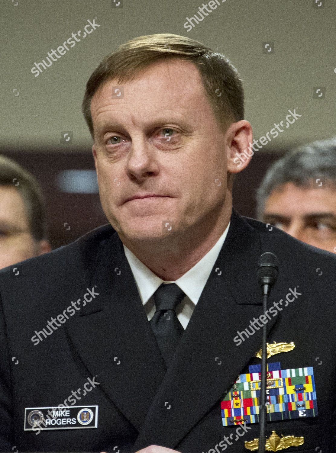 Admiral Michael S Rogers Usn Commander Editorial Stock Photo - Stock ...