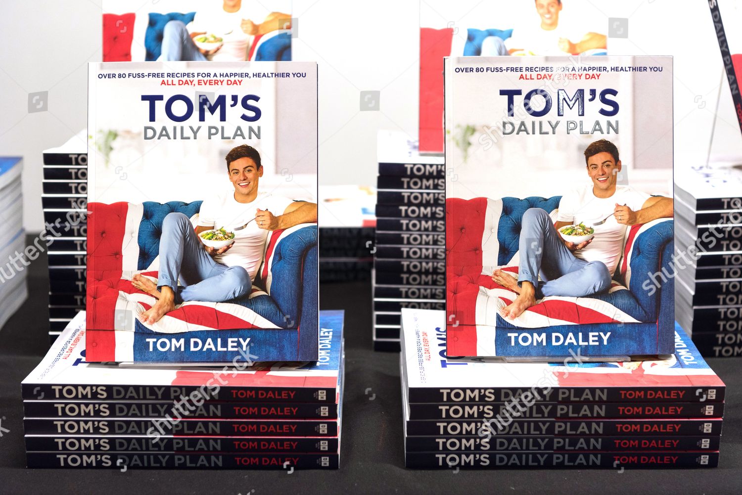 British Olympic Swimmer Tom Daley Book Editorial Stock Photo - Stock ...