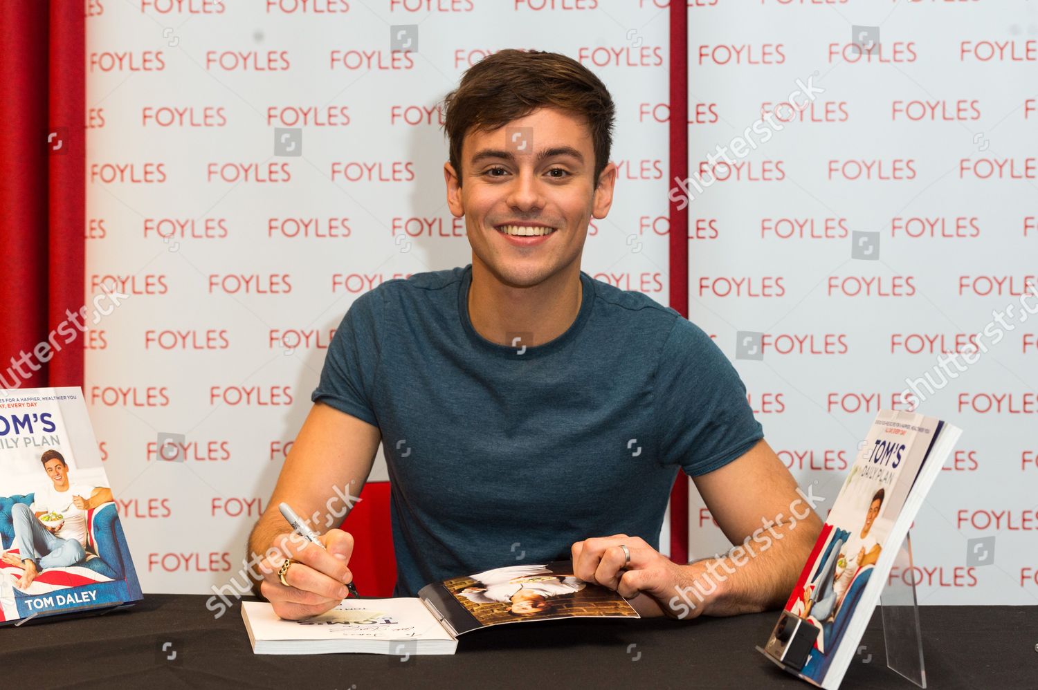 British Olympic Swimmer Tom Daley His Editorial Stock Photo - Stock ...