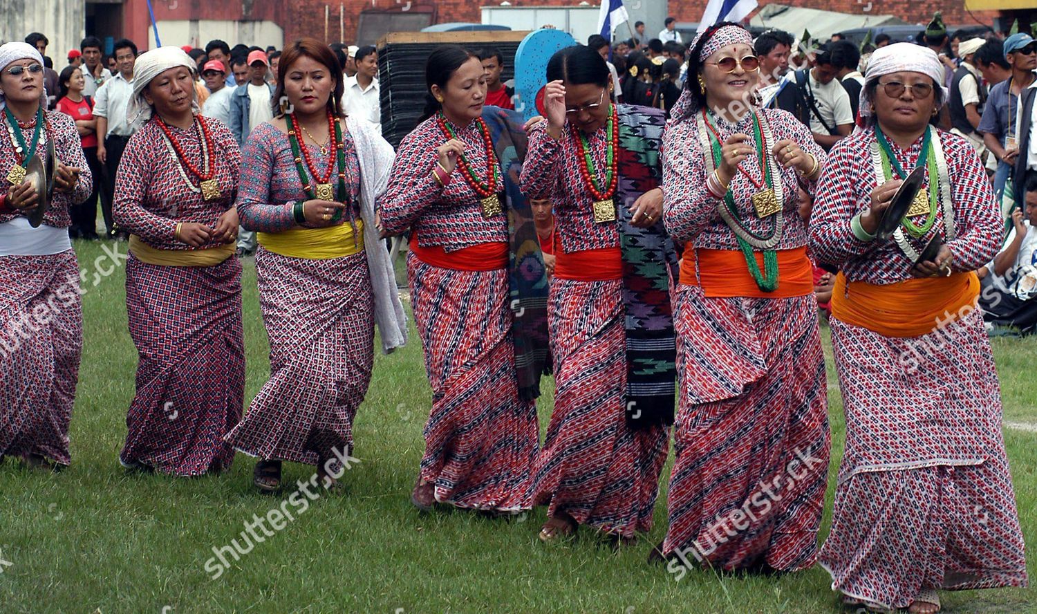 Group Limbu Community Women Perform Their Editorial Stock Photo - Stock ...