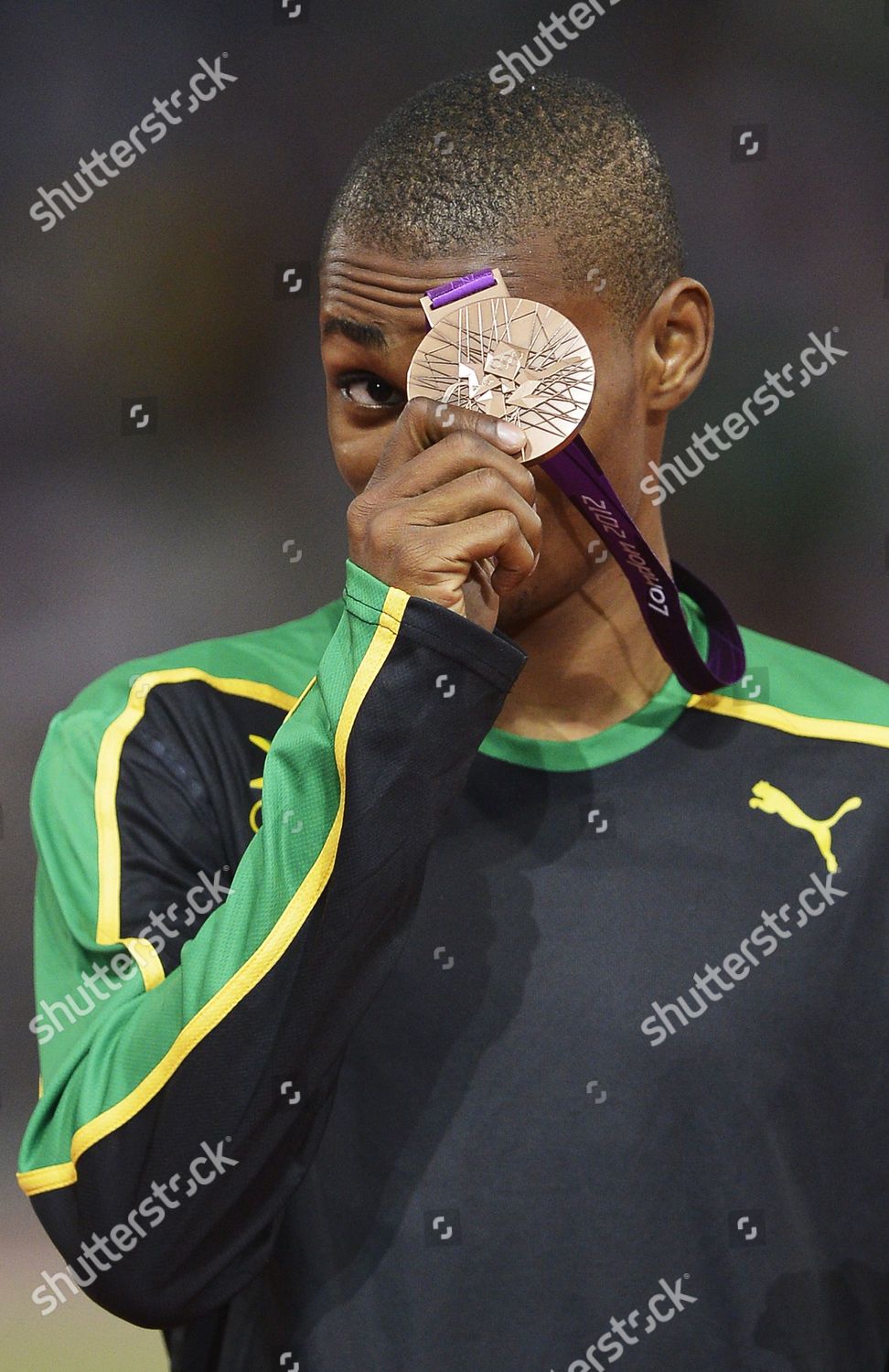 Bronze Medal Winner Warren Weir Jamaica Editorial Stock Photo - Stock ...