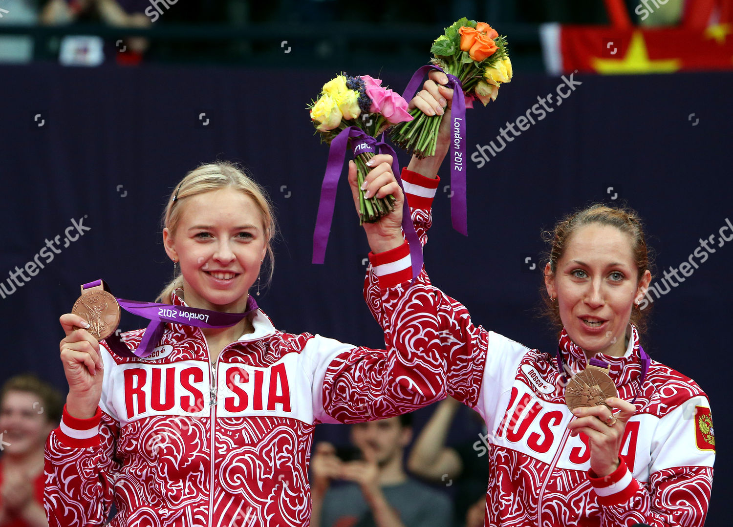 Bronze Medalists Valeria Sorokina R Nina Editorial Stock Photo - Stock ...