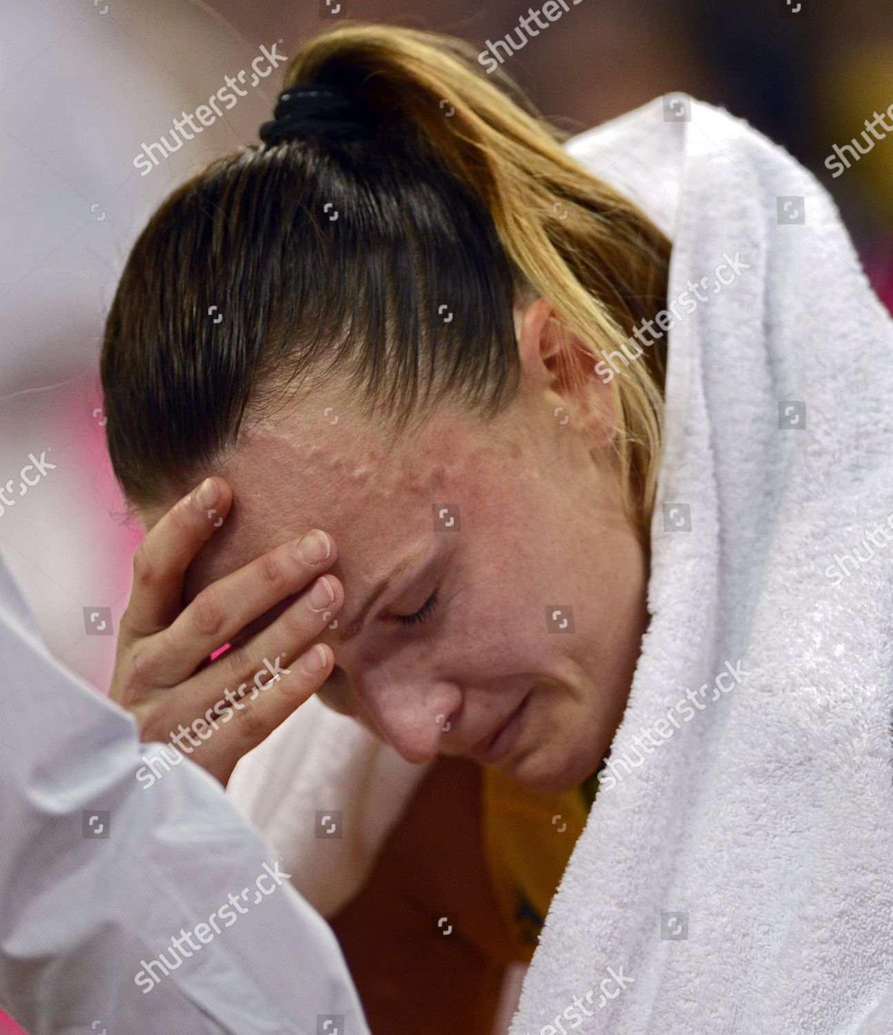 Australias Jennifer Screen Sits On Bench Editorial Stock Photo - Stock ...