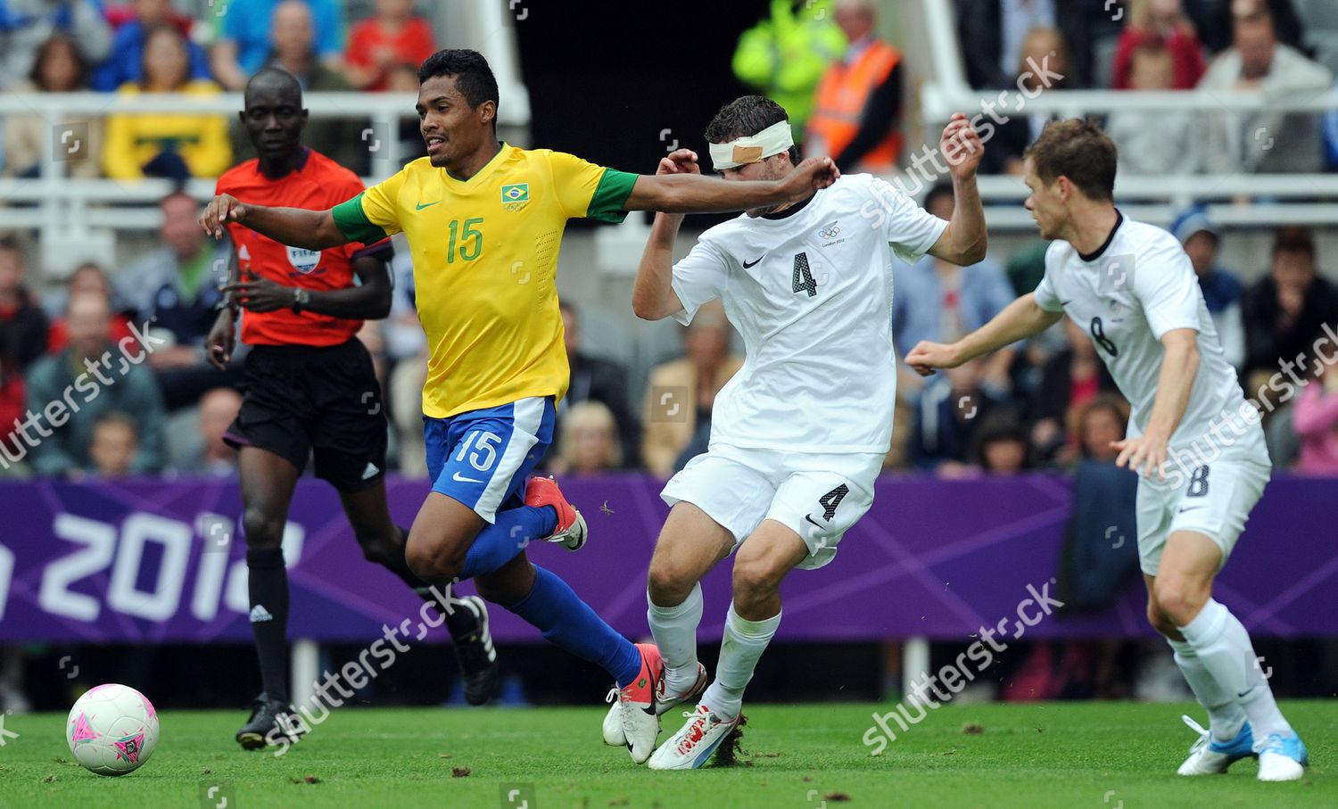 Brazils Alex Sandro Resulted Red Card Editorial Stock Photo - Stock ...