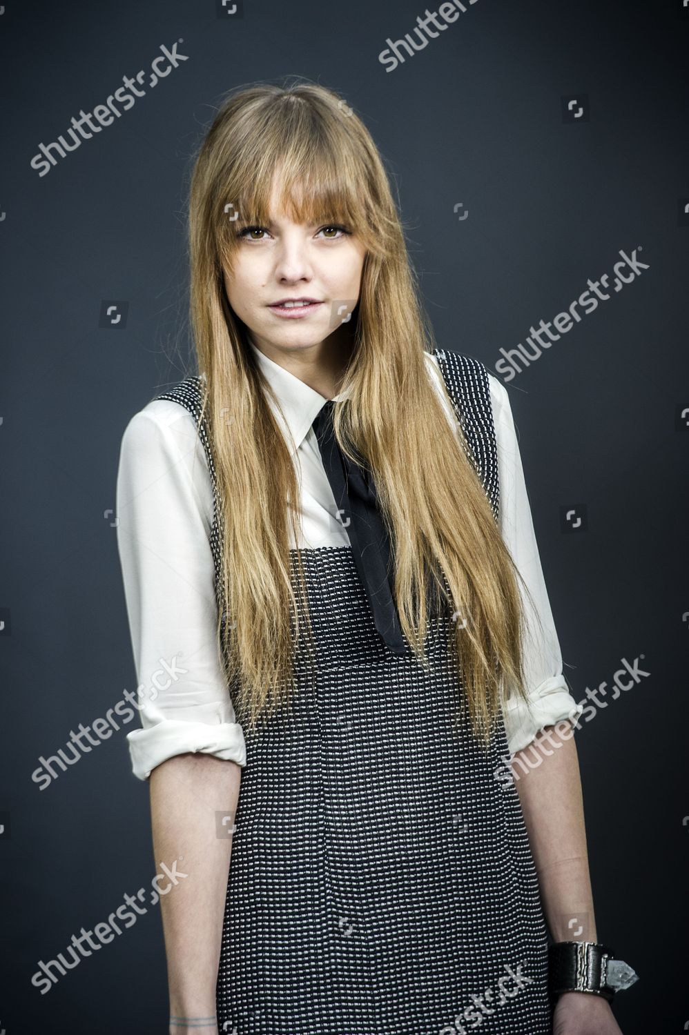 Fashion Blogger Laura Hayden Attends Chanel Editorial Stock Photo ...