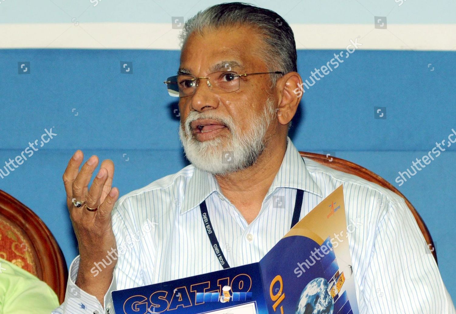 Chairman Indian Space Research Organisation Isro Editorial Stock Photo ...