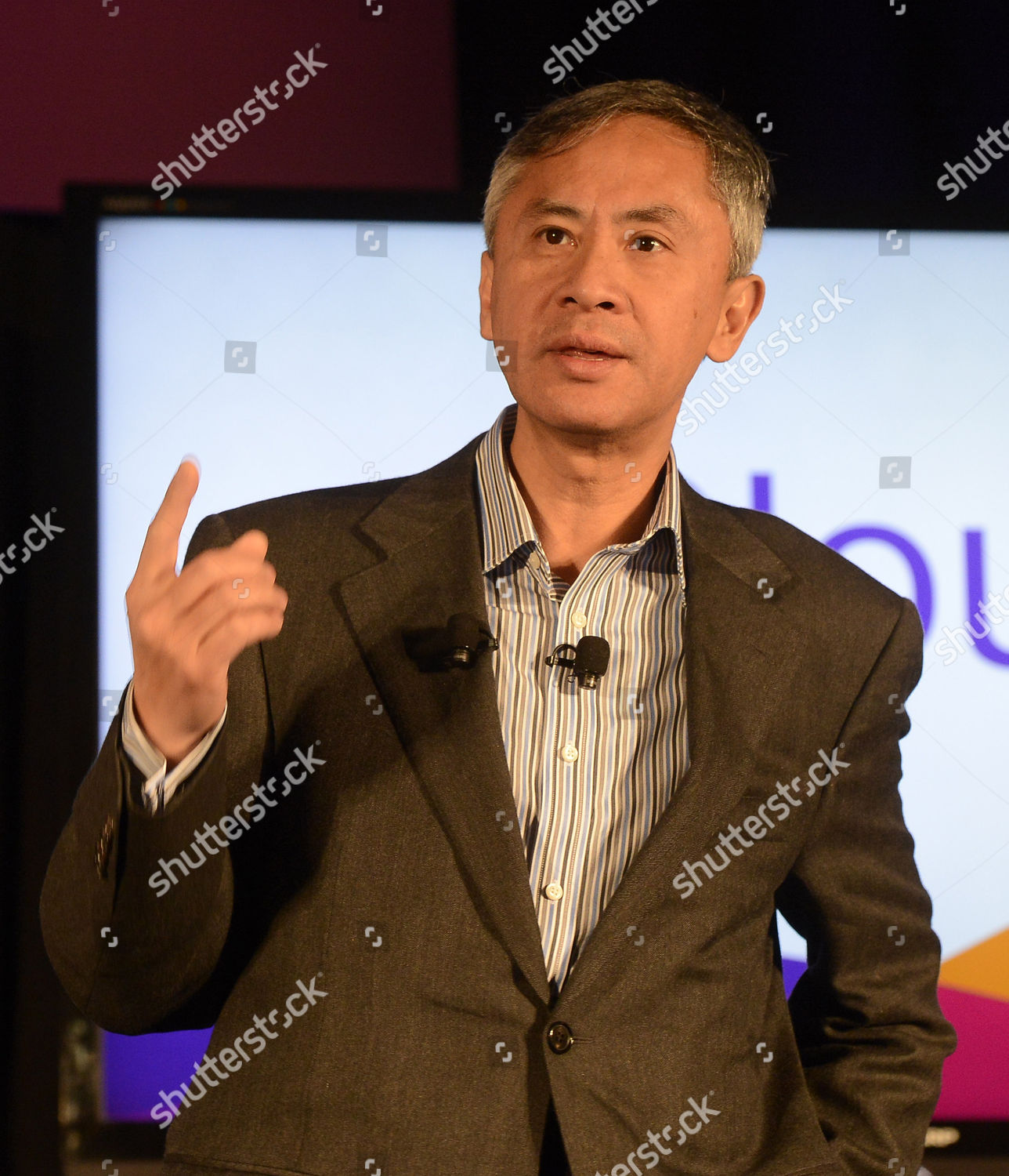 Patrick Lo Chairman Ceo Netgear Introduces Editorial Stock Photo ...