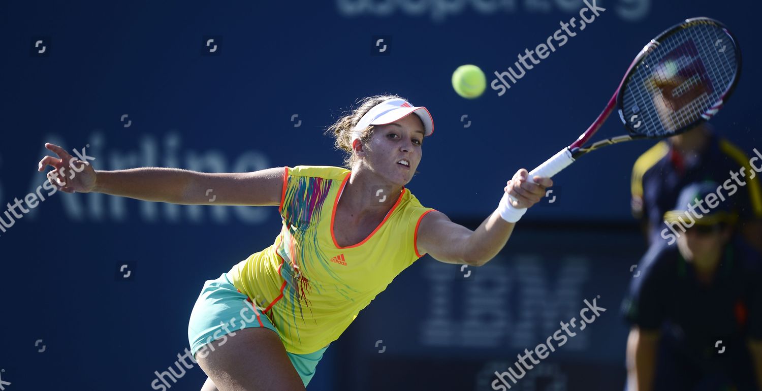 Laura Robson Great Britain Hits Return Editorial Stock Photo - Stock ...