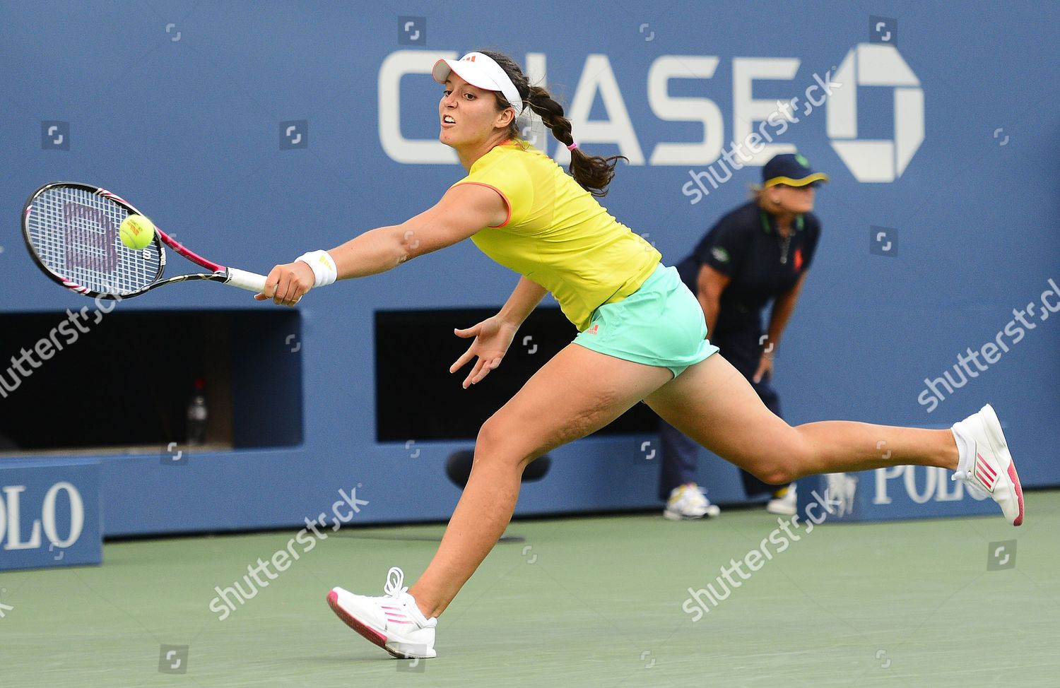 Laura Robson Great Britain Hits Return Editorial Stock Photo - Stock ...