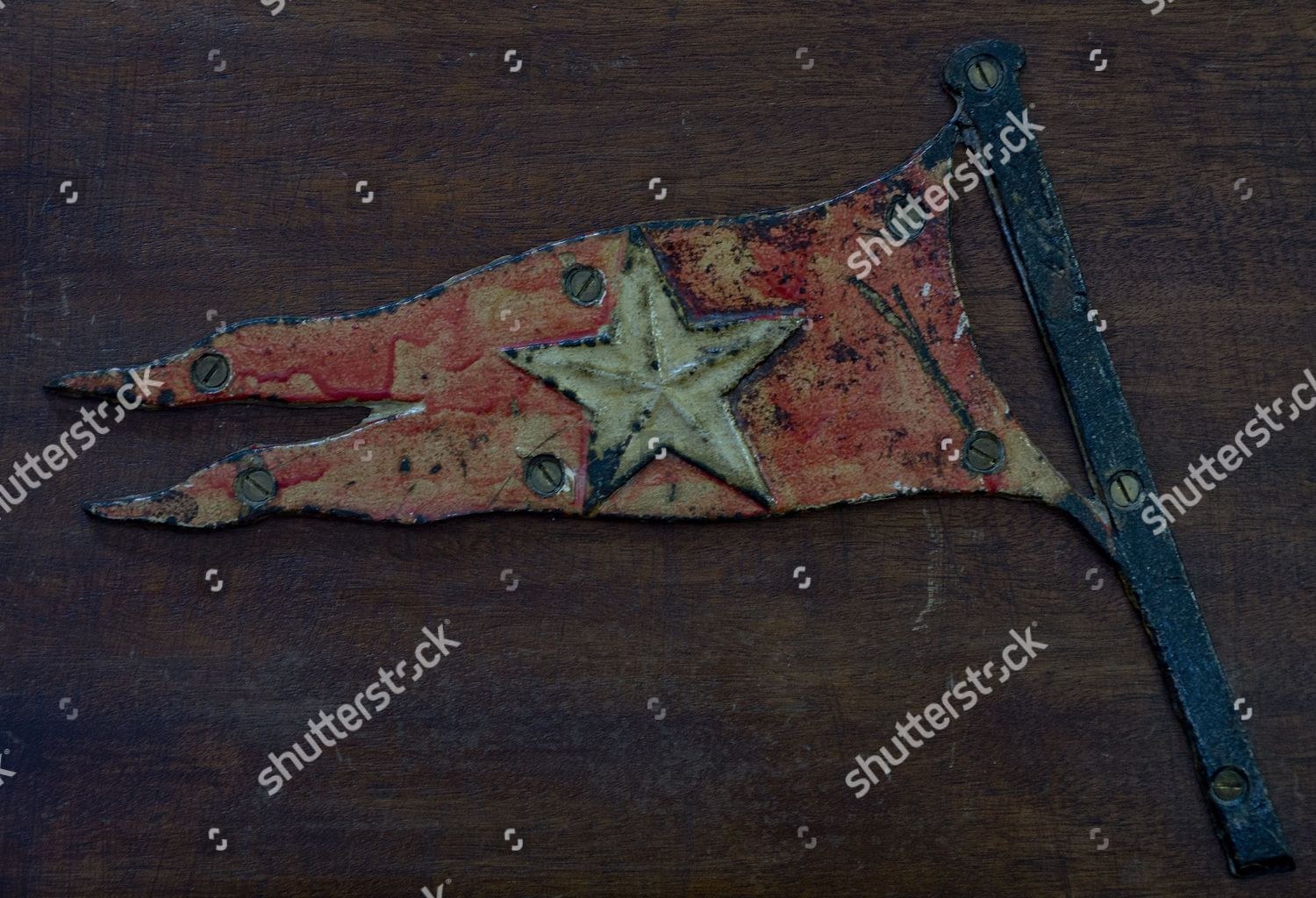 Painted Cast Bronze Flag Titanic Lifeboat Editorial Stock Photo - Stock ...
