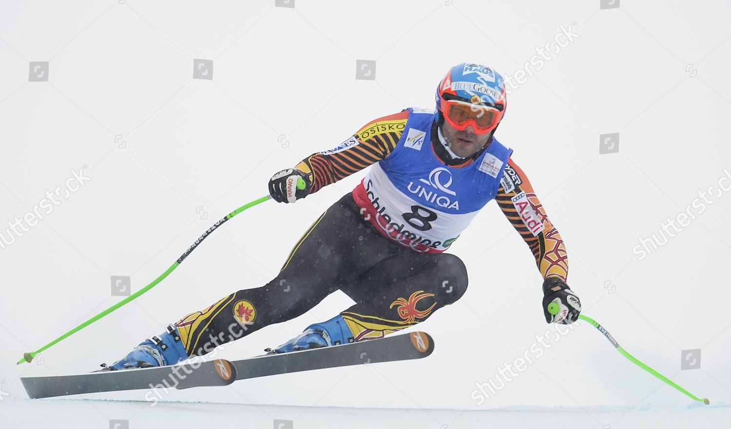 Jan Hudec Canada Speeds Down Slope Editorial Stock Photo - Stock Image ...