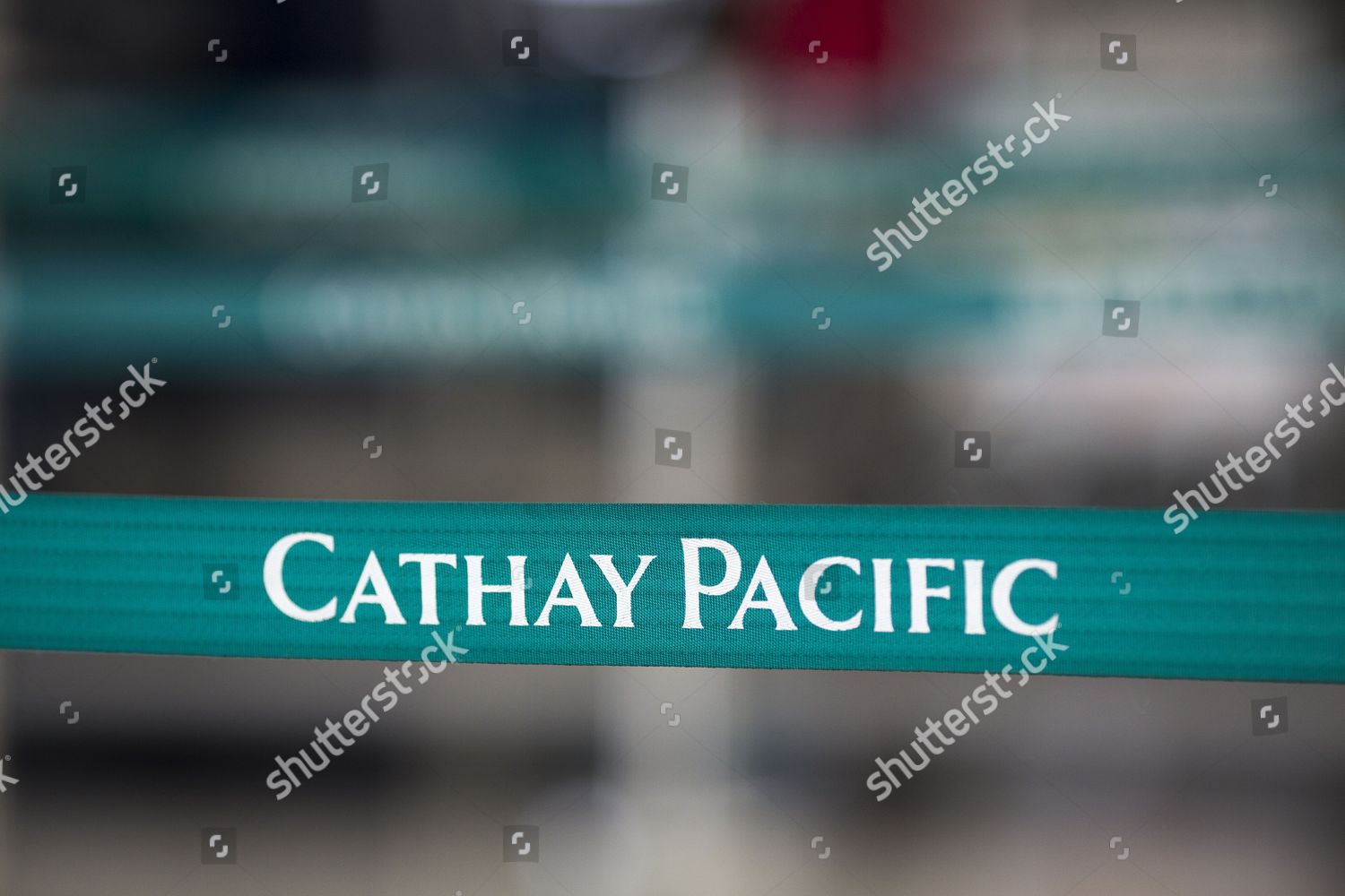 Cathay Pacific Airways Ltd Logo Printed Editorial Stock Photo - Stock ...