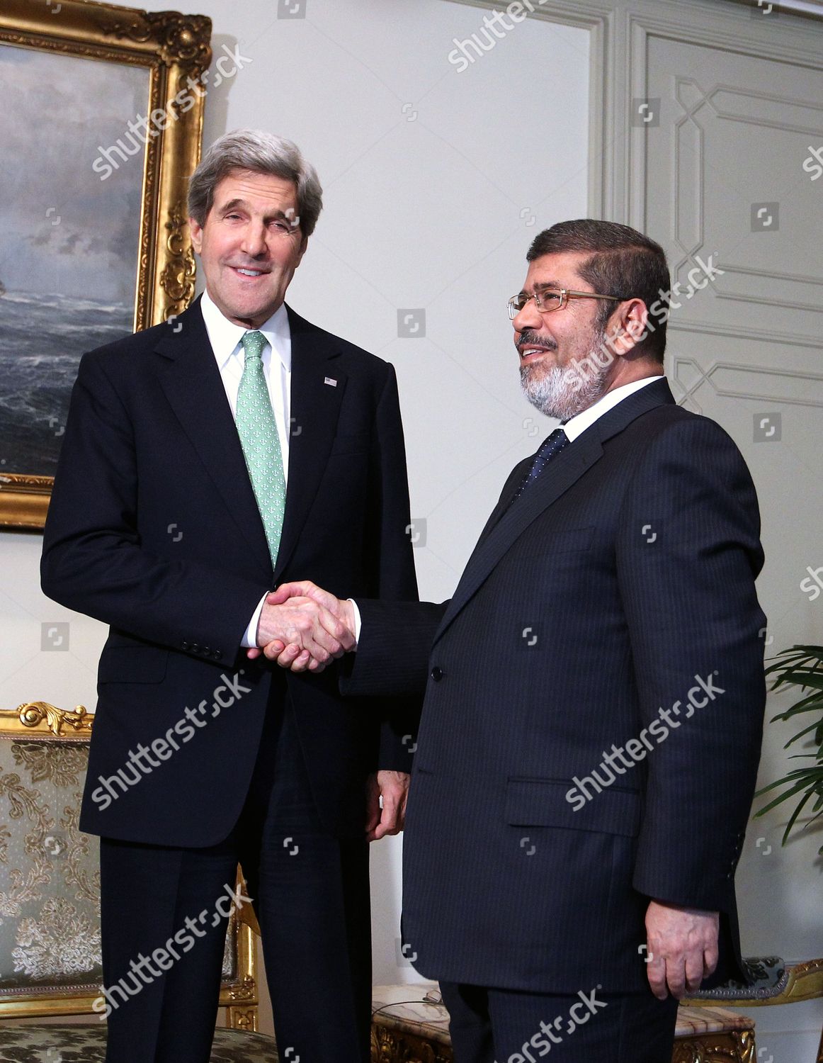Egyptian President Mohamed Morsi R Us Editorial Stock Photo - Stock ...