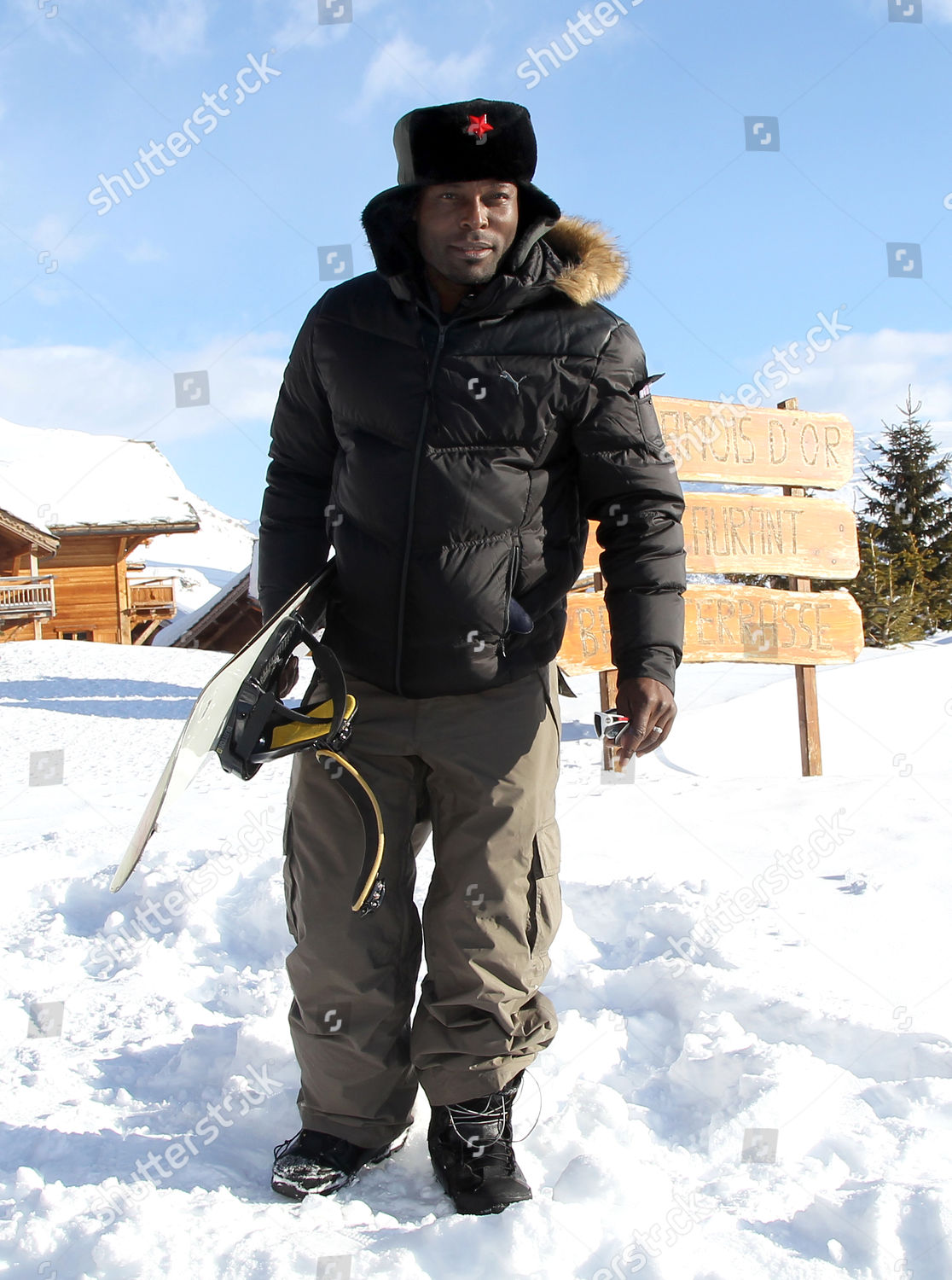 Haitian Actor Jimmy Jeanlouis Poses During Editorial Stock Photo ...