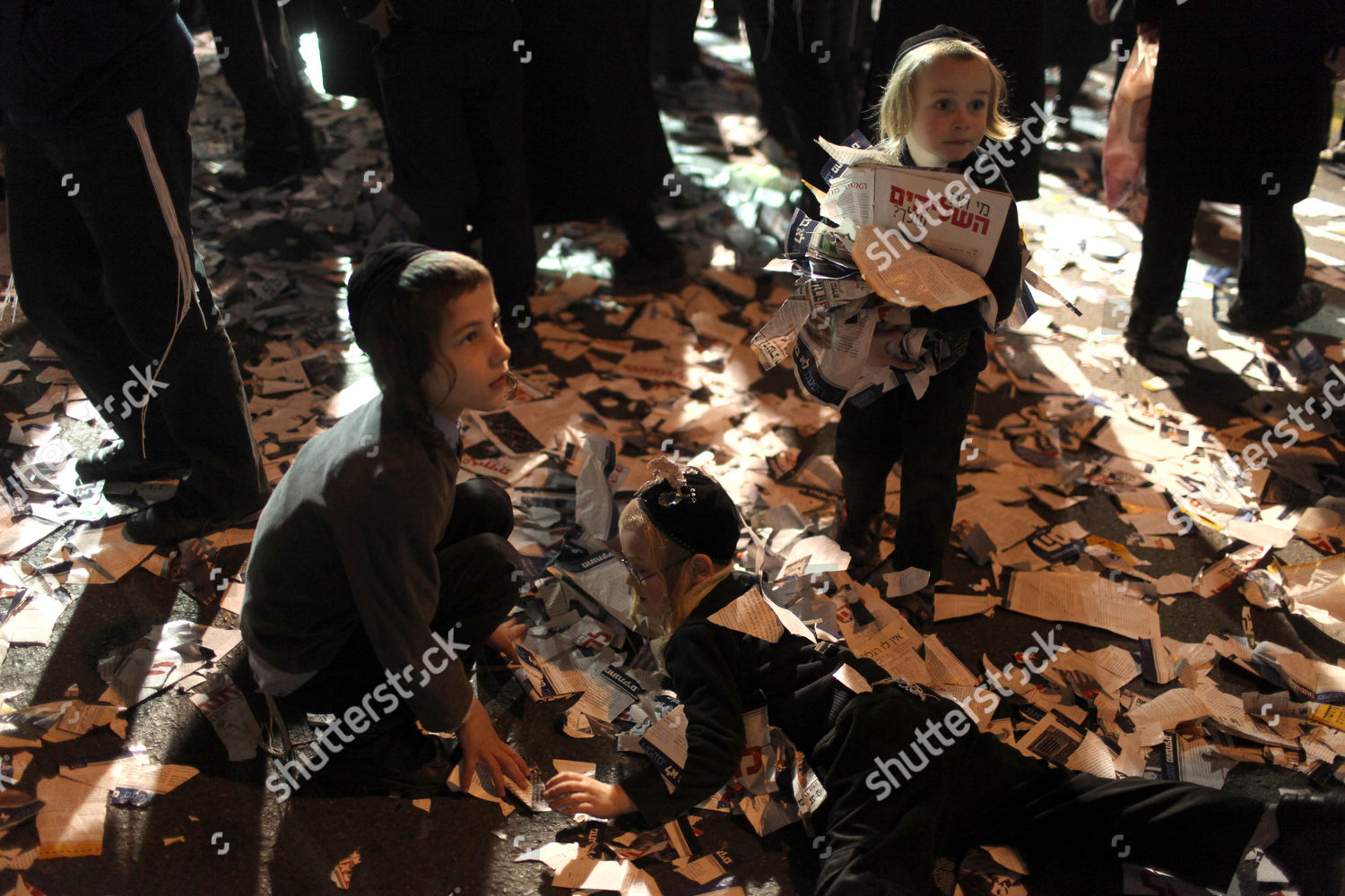 Young Ultra Orthodox Jewish Satmar Hasidic Editorial Stock Photo ...