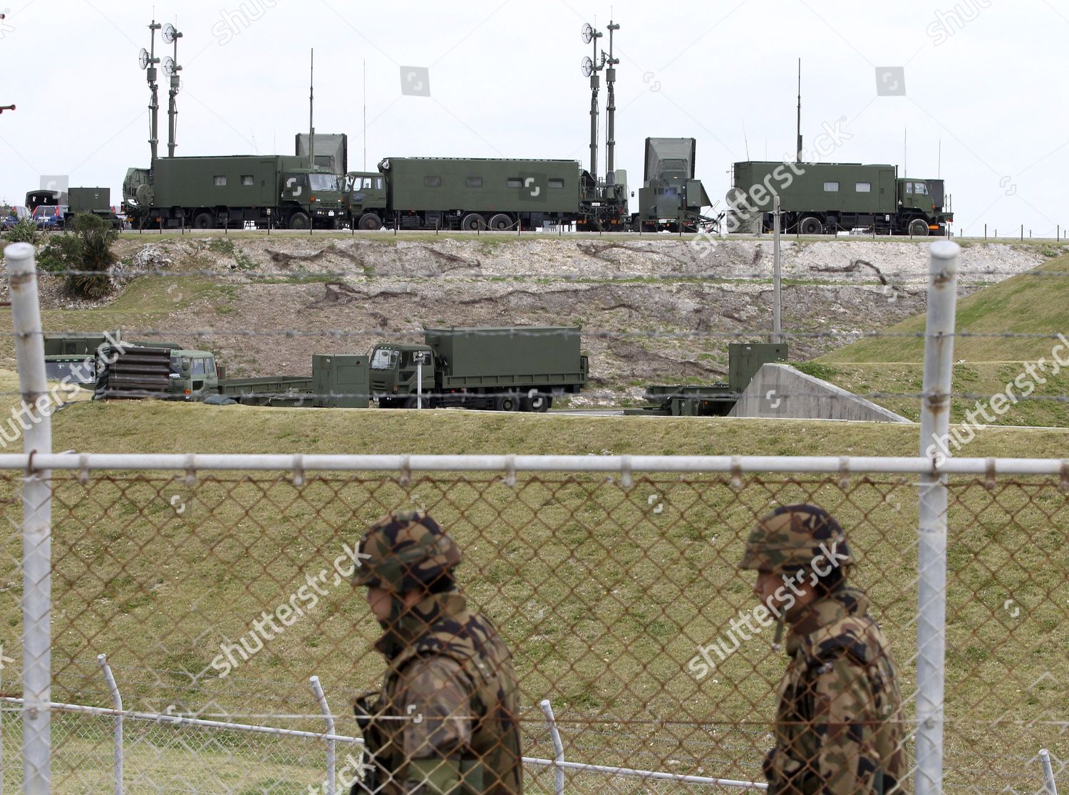Patriot Advanced Capability Pac3 Surfacetoair Missile Editorial Stock ...