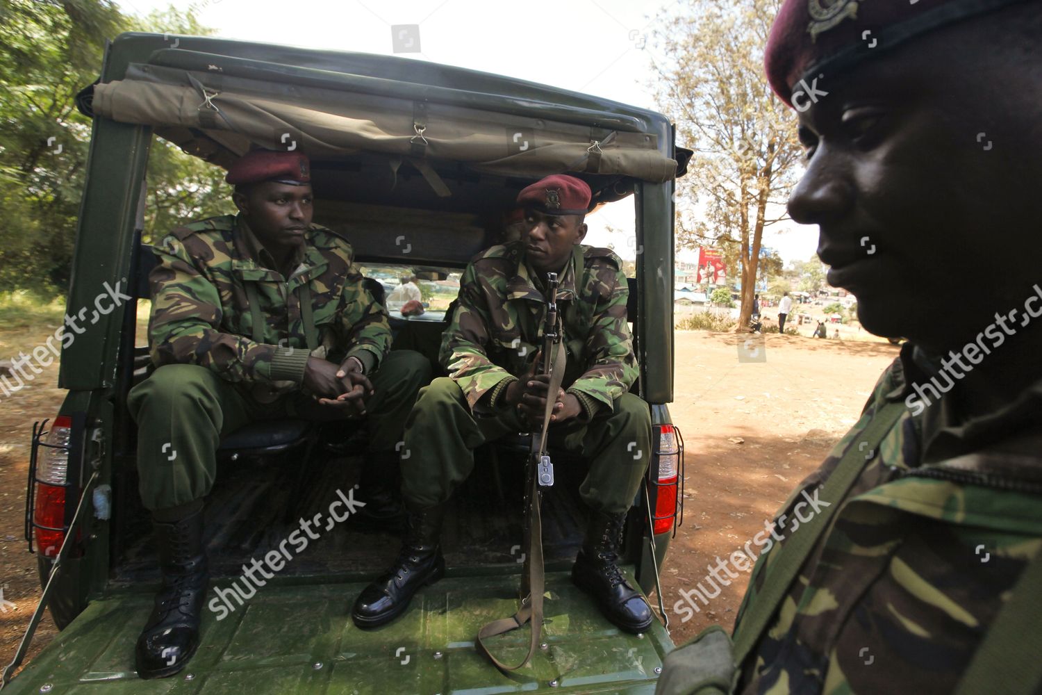 Paramilitary Police Officers General Service Unit Editorial Stock Photo ...