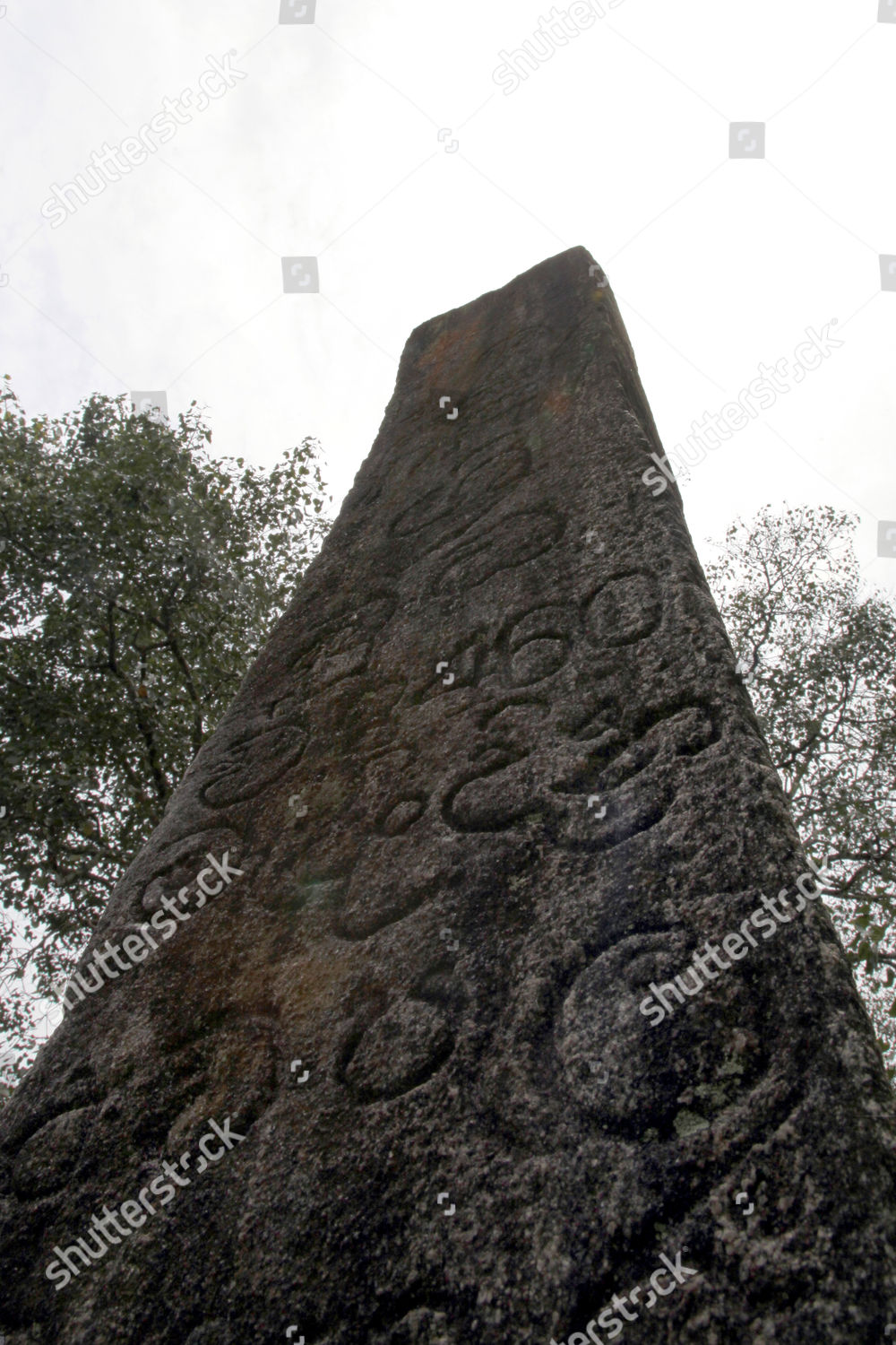 View Ancient Sri Lankan Granite Inscription Editorial Stock Photo ...