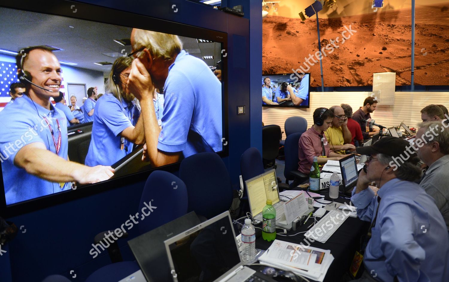 Scientists Engineers Jet Propulsion Laboratory Celebrate Editorial ...