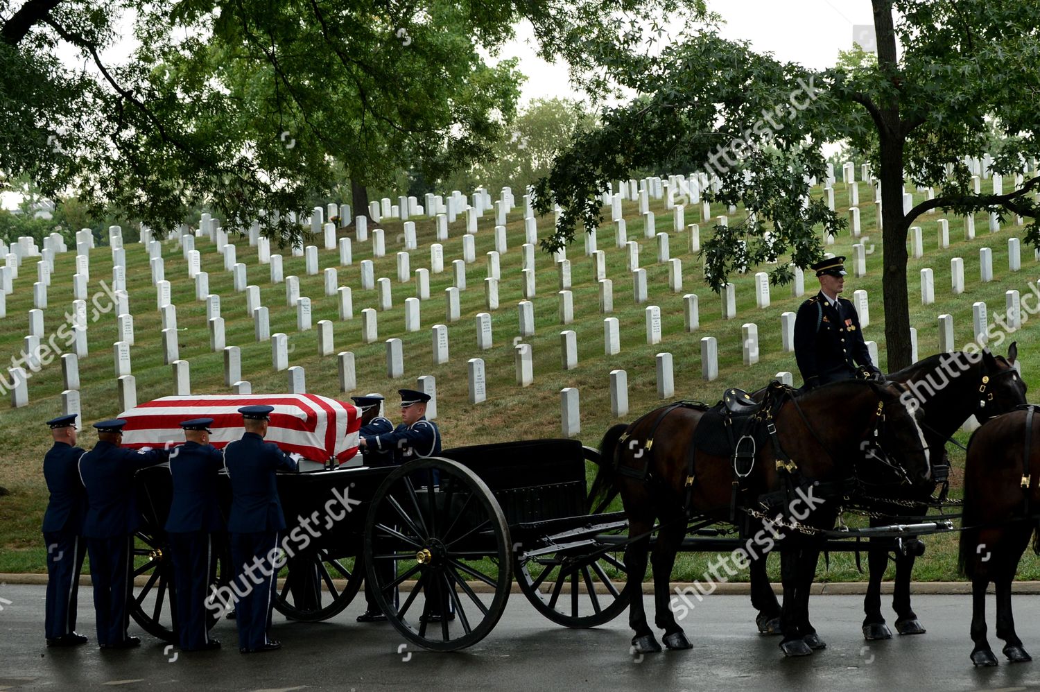 Casket Team Us Air Force Place Editorial Stock Photo - Stock Image ...