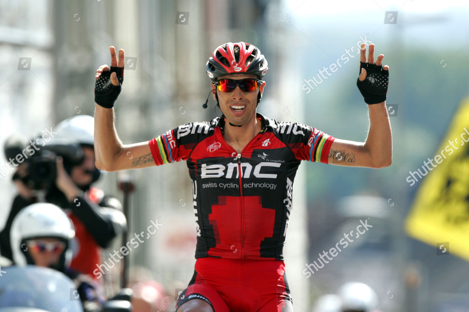 Italian Alessandro Ballan Bmc Racing Team Editorial Stock Photo - Stock ...