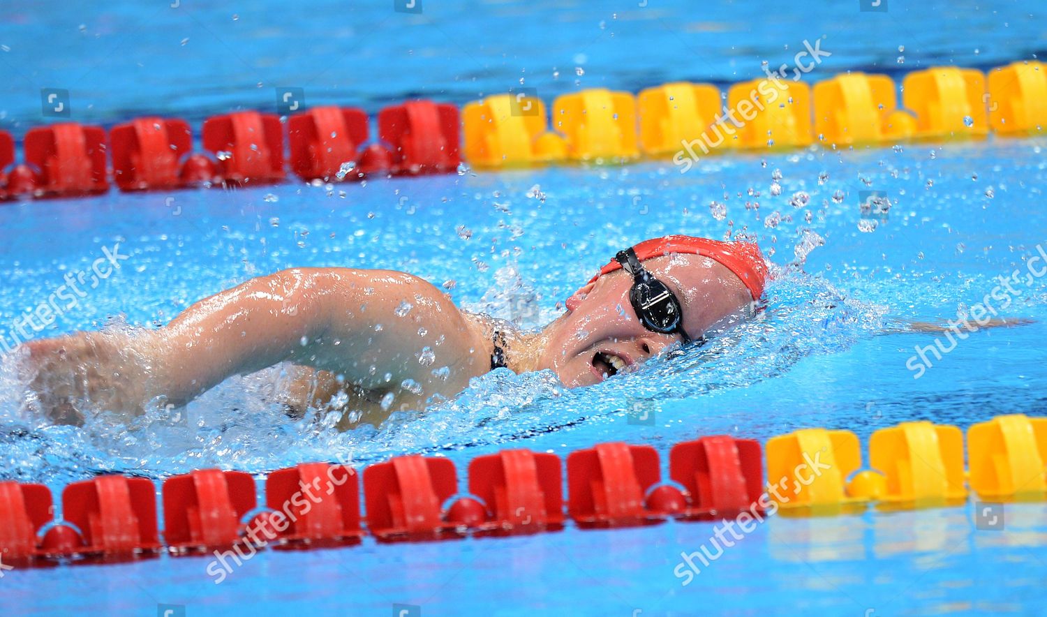 British Swimmer Ellie Simmonds During Her Editorial Stock Photo - Stock ...