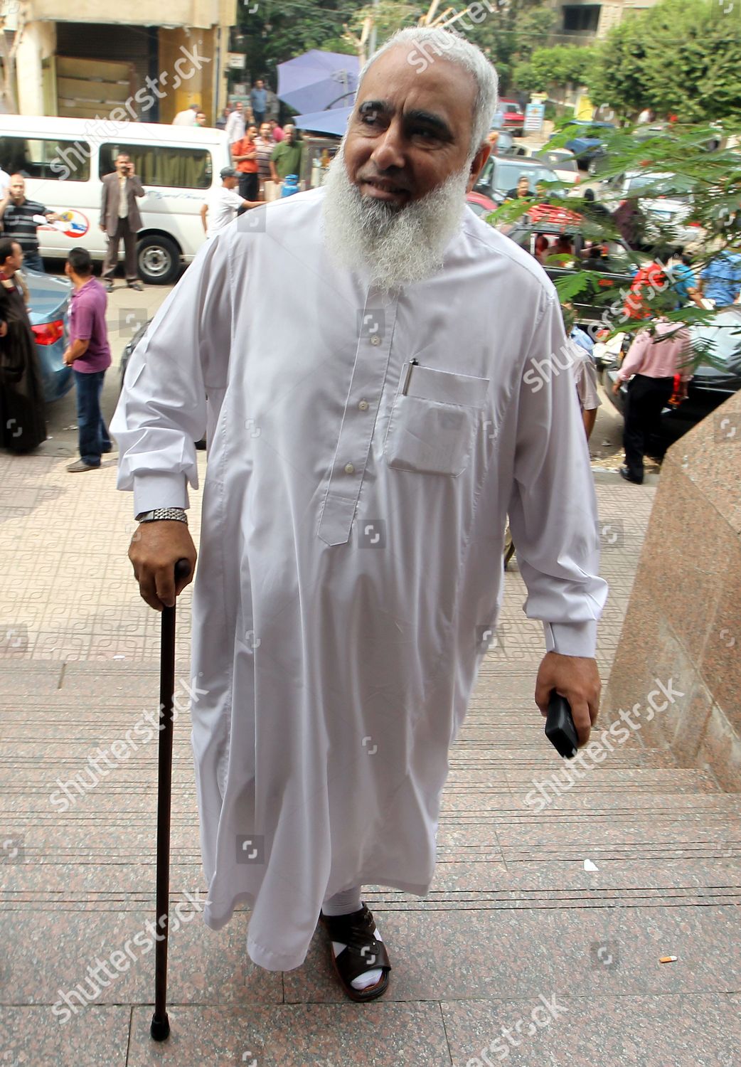 Egyptian Muslim Sheikh Ahmed Mohamed Abdullah Editorial Stock Photo ...