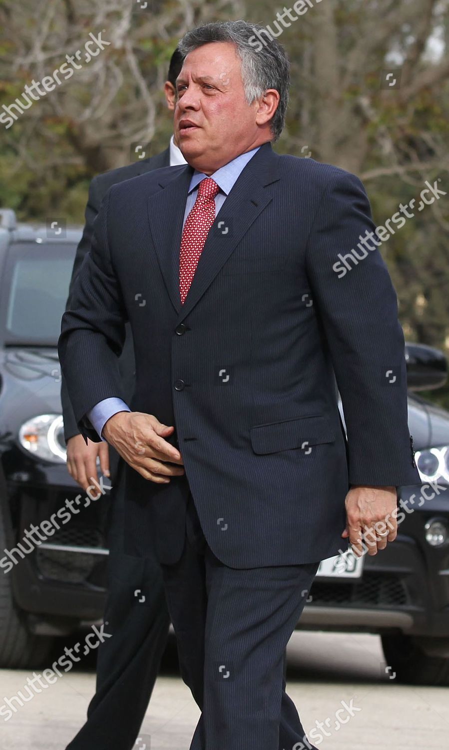 Jordan King Abdullah Ii Arrives Swearingin Editorial Stock Photo ...