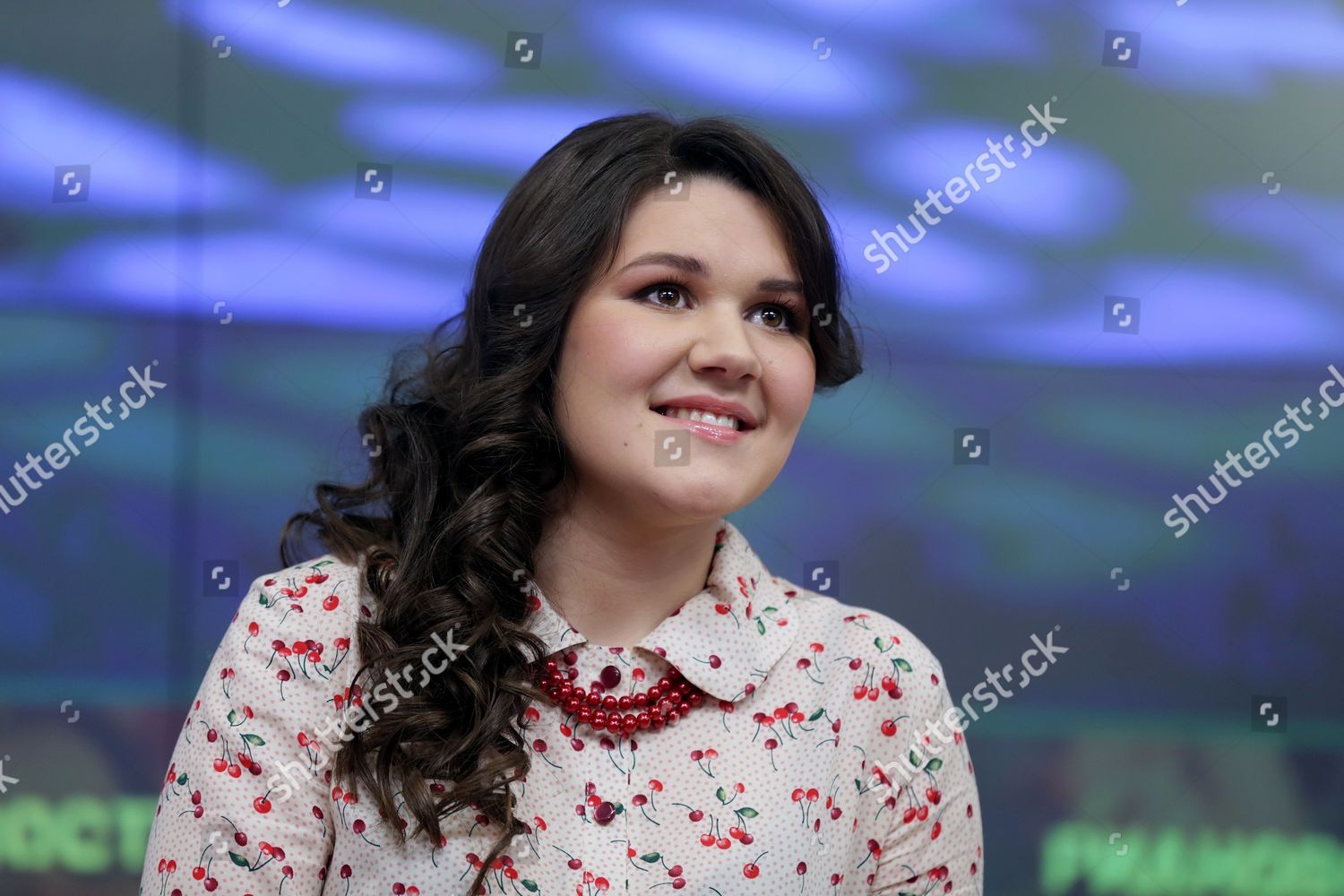 Russian Singer Dina Garipova Attends News Editorial Stock Photo - Stock ...