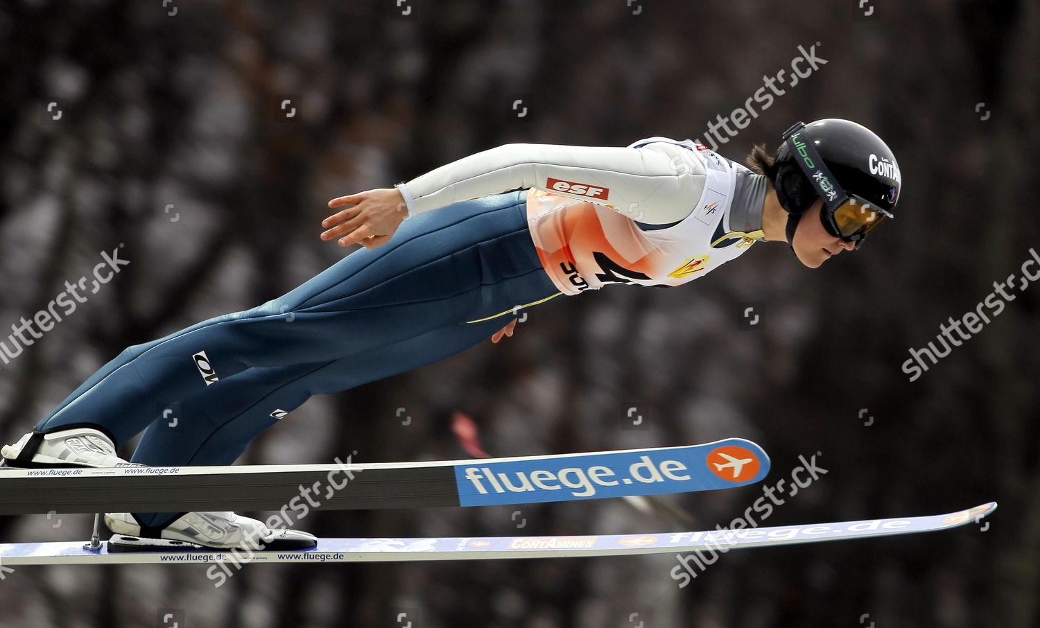 Coline Mattel France Airborne During Womens Editorial Stock Photo ...
