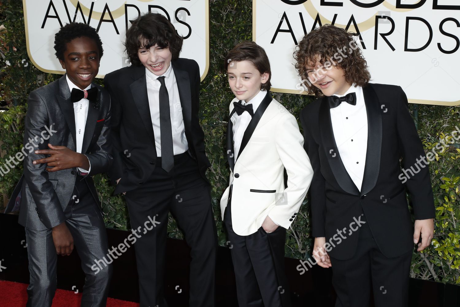 Actors Lr Caleb Mclaughlin Finn Wolfhard Editorial Stock Photo - Stock Image | Shutterstock