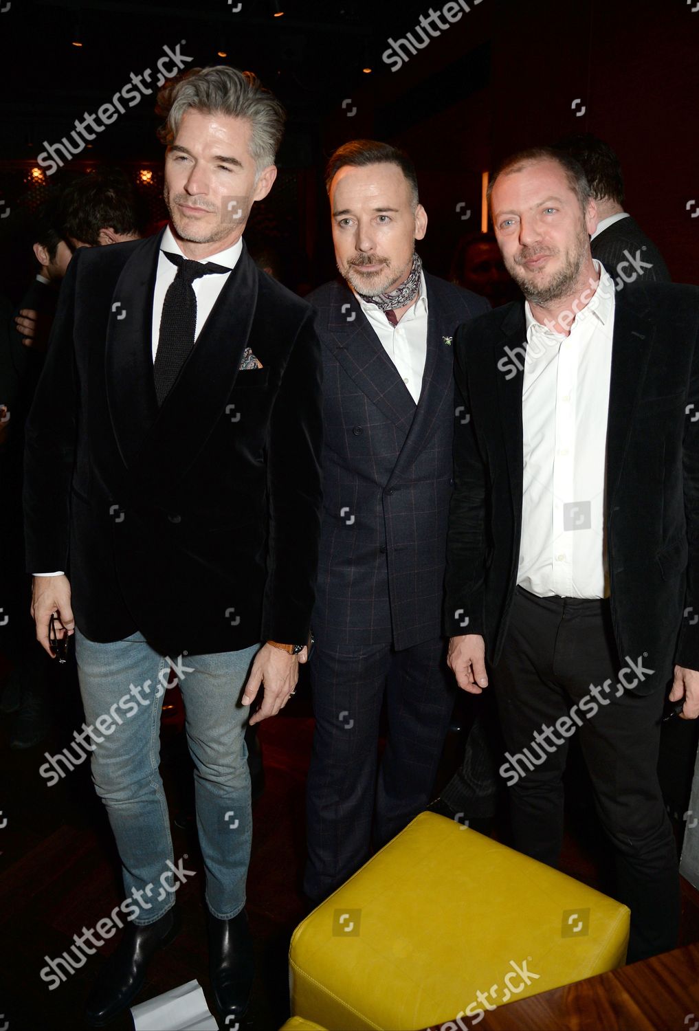 Eric Rutherford David Furnish Matthew Freud Editorial Stock Photo ...