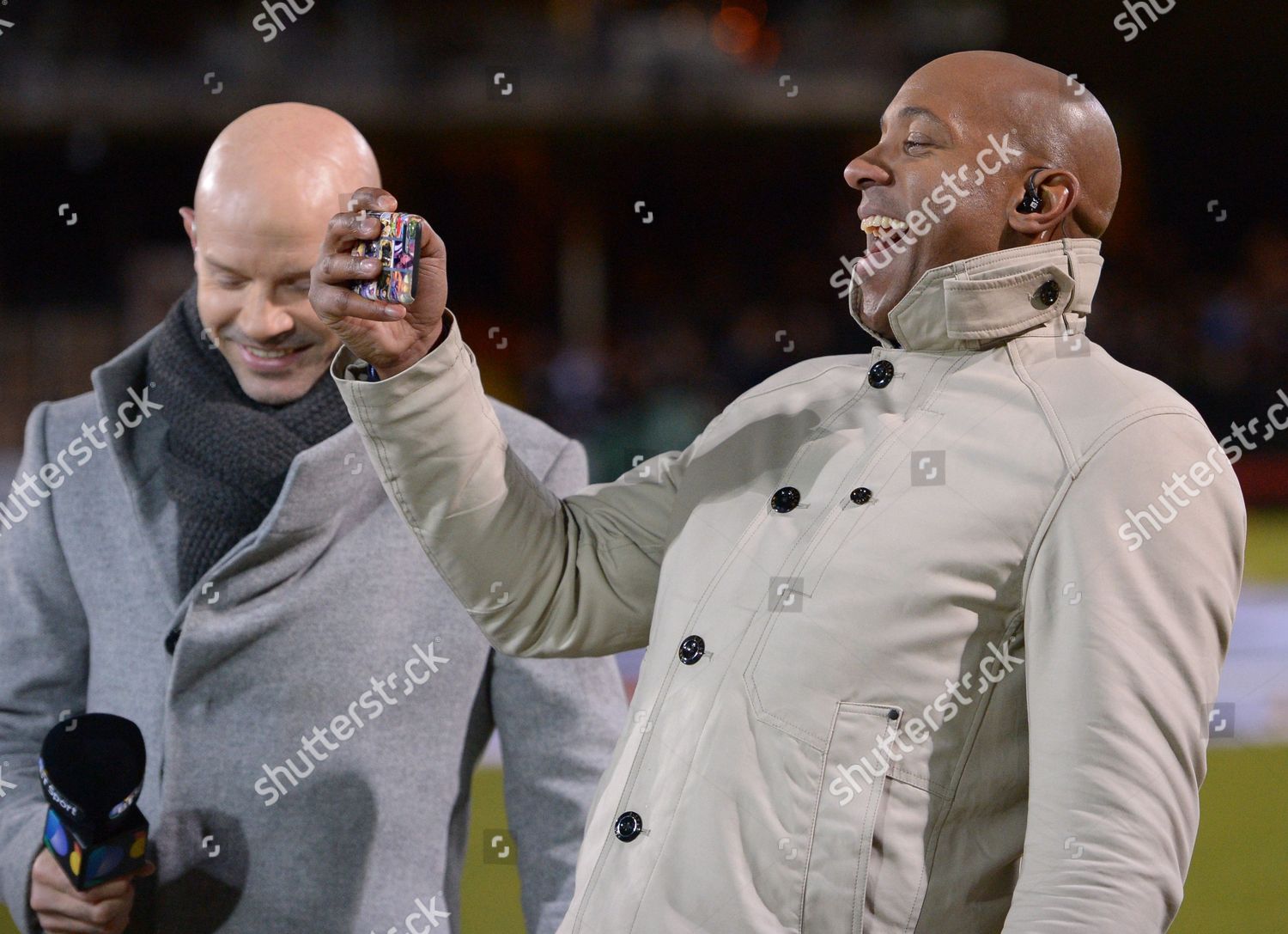 Bt Sport Presenters Dion Dublin Danny Editorial Stock Photo - Stock ...