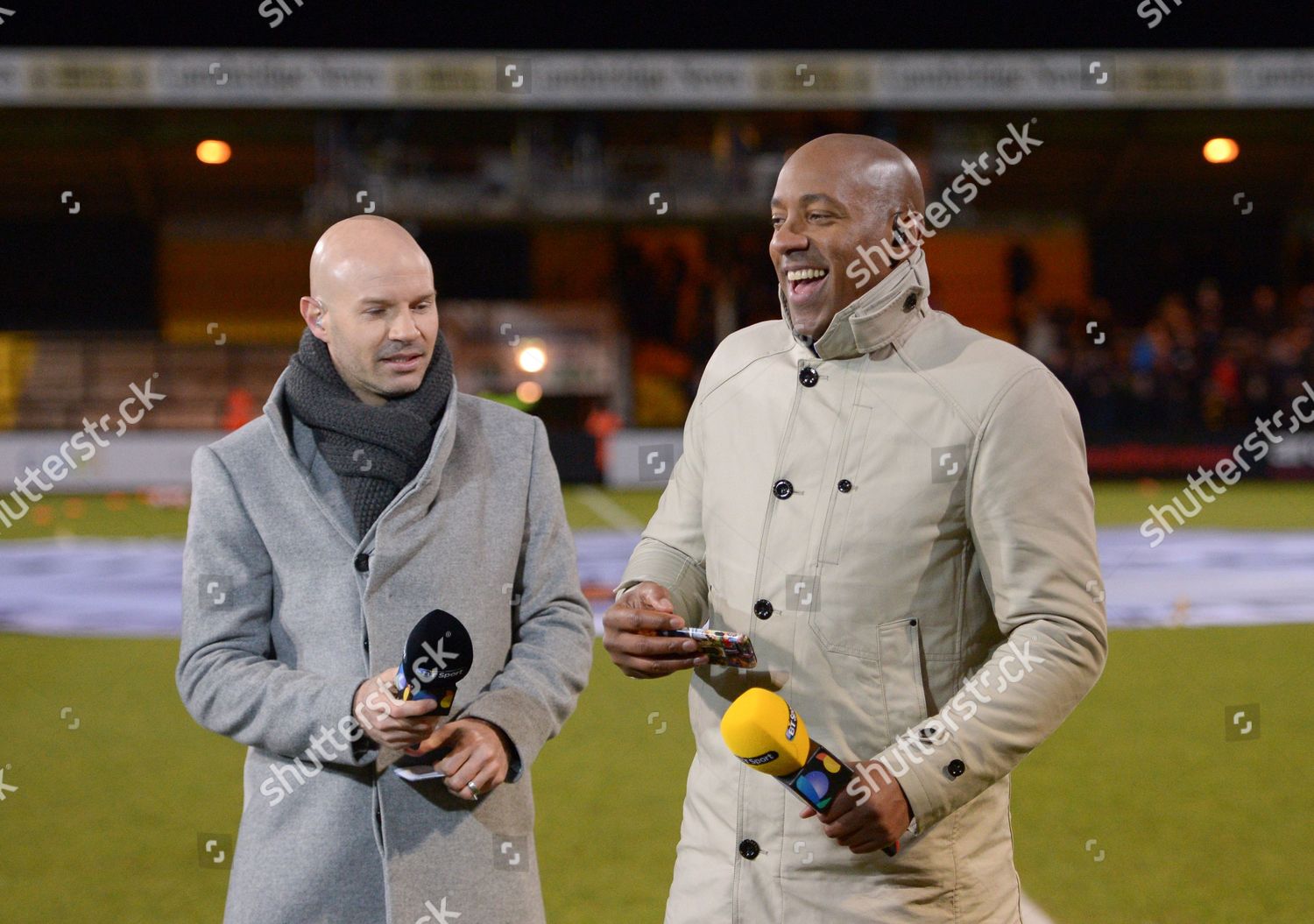 Bt Sport Presenters Dion Dublin Danny Editorial Stock Photo - Stock ...