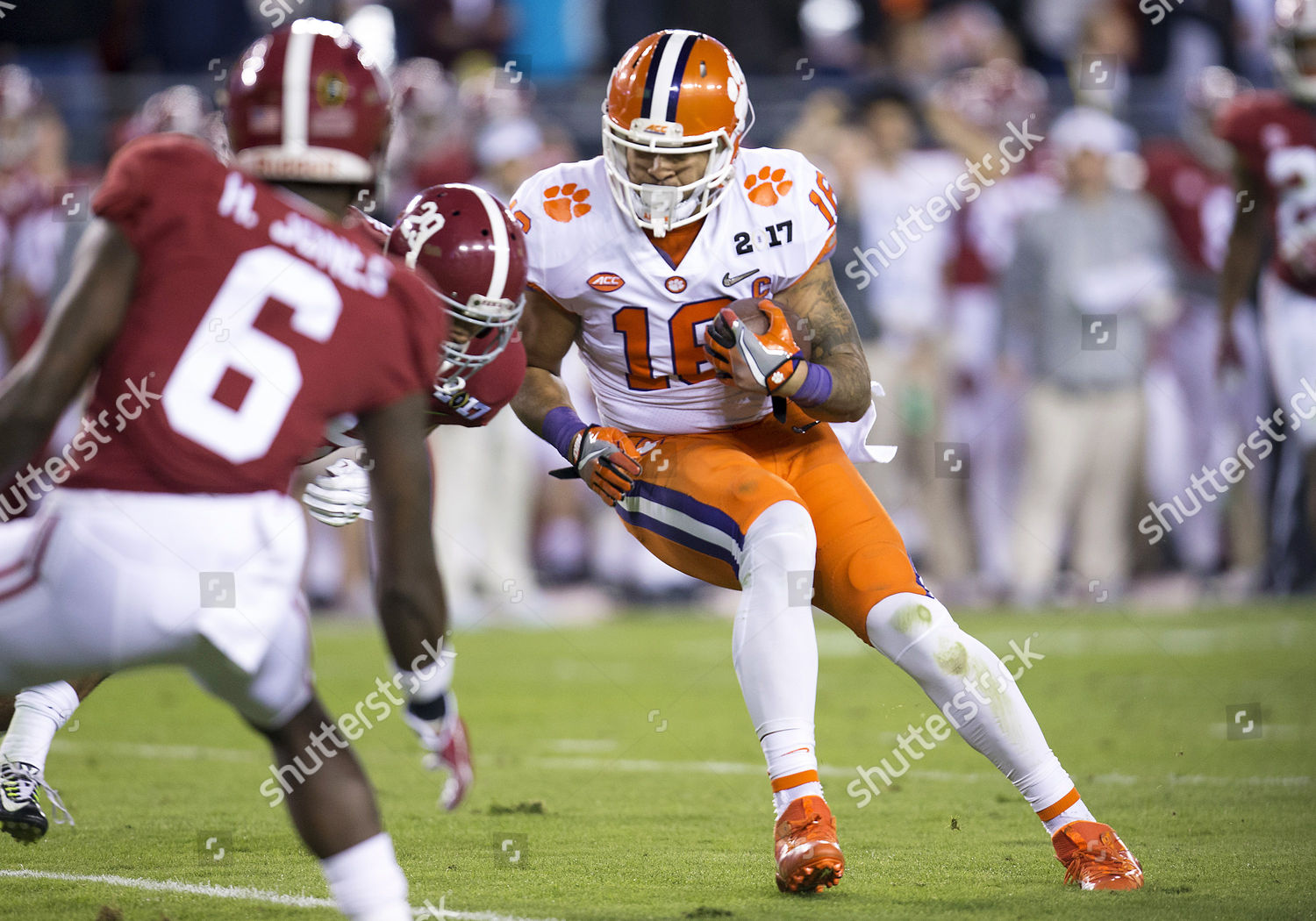Clemson Tight End Jordan Leggett 16 Editorial Stock Photo - Stock Image ...