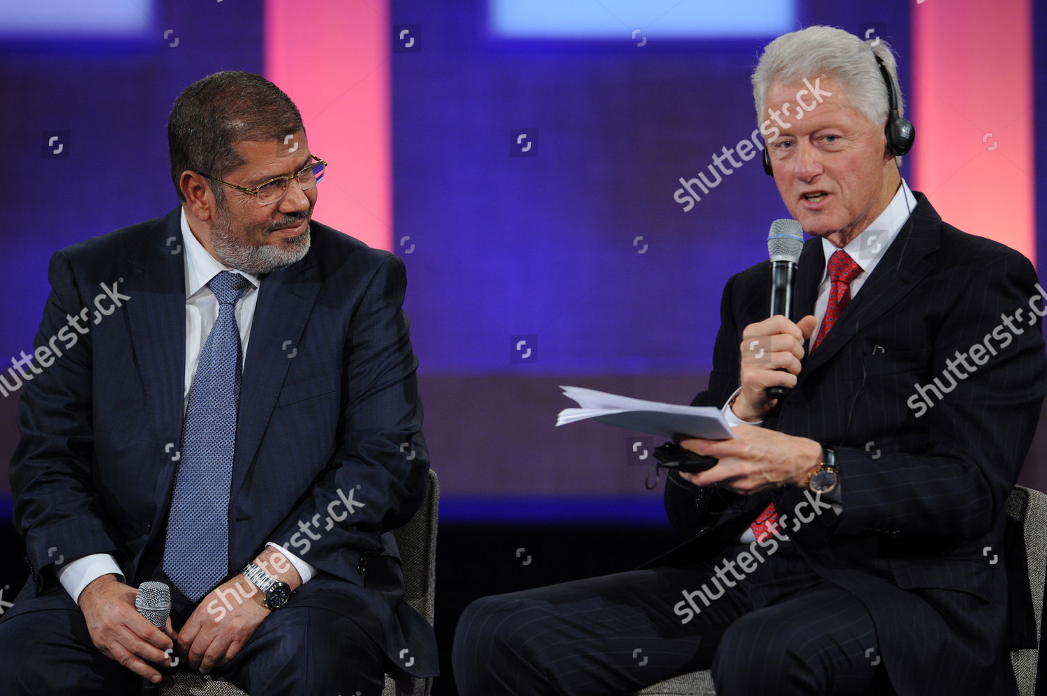 President Egypt Mohamed Morsi Former Us Editorial Stock Photo - Stock ...